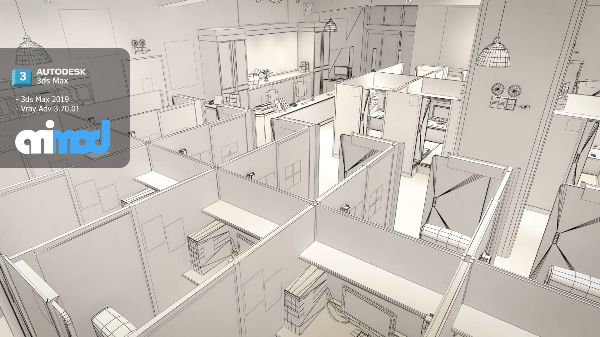 Japanese Internet Cafe - 3D Model by animod
