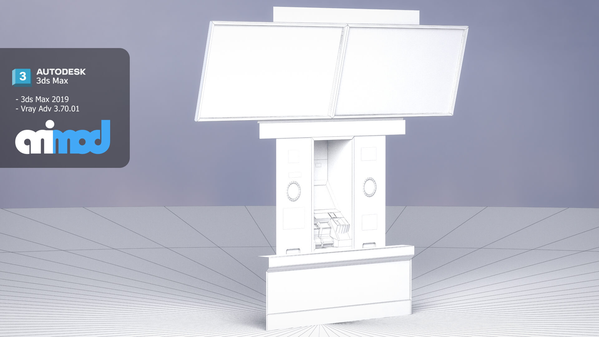 Japanese Railway Ticket Machine - 3D Model by animod