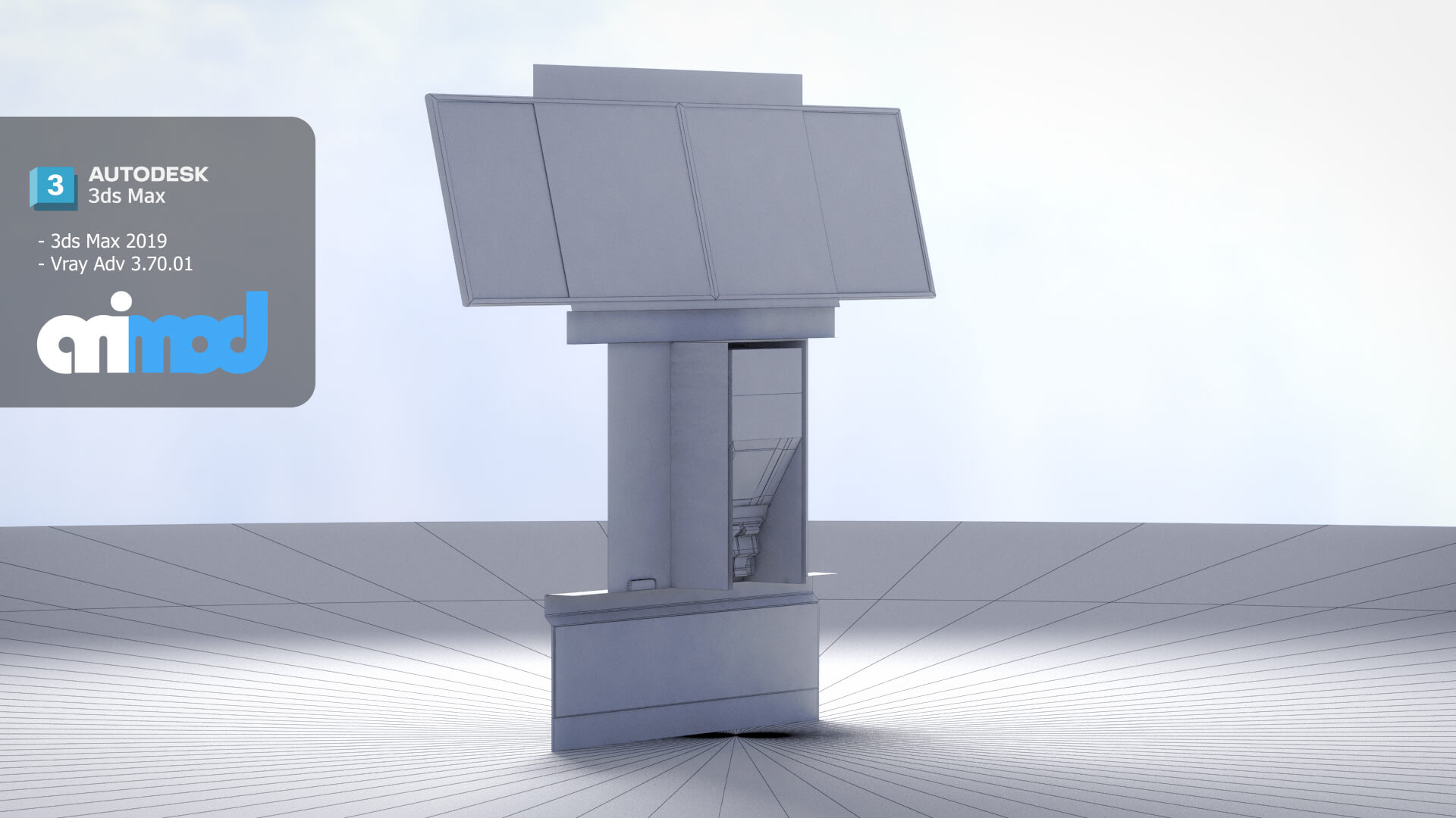 Japanese Railway Ticket Machine - 3D Model by animod