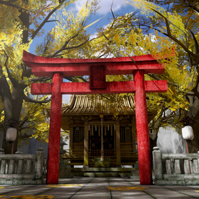 High Poly Models | Buildings | Temples | RenderHub