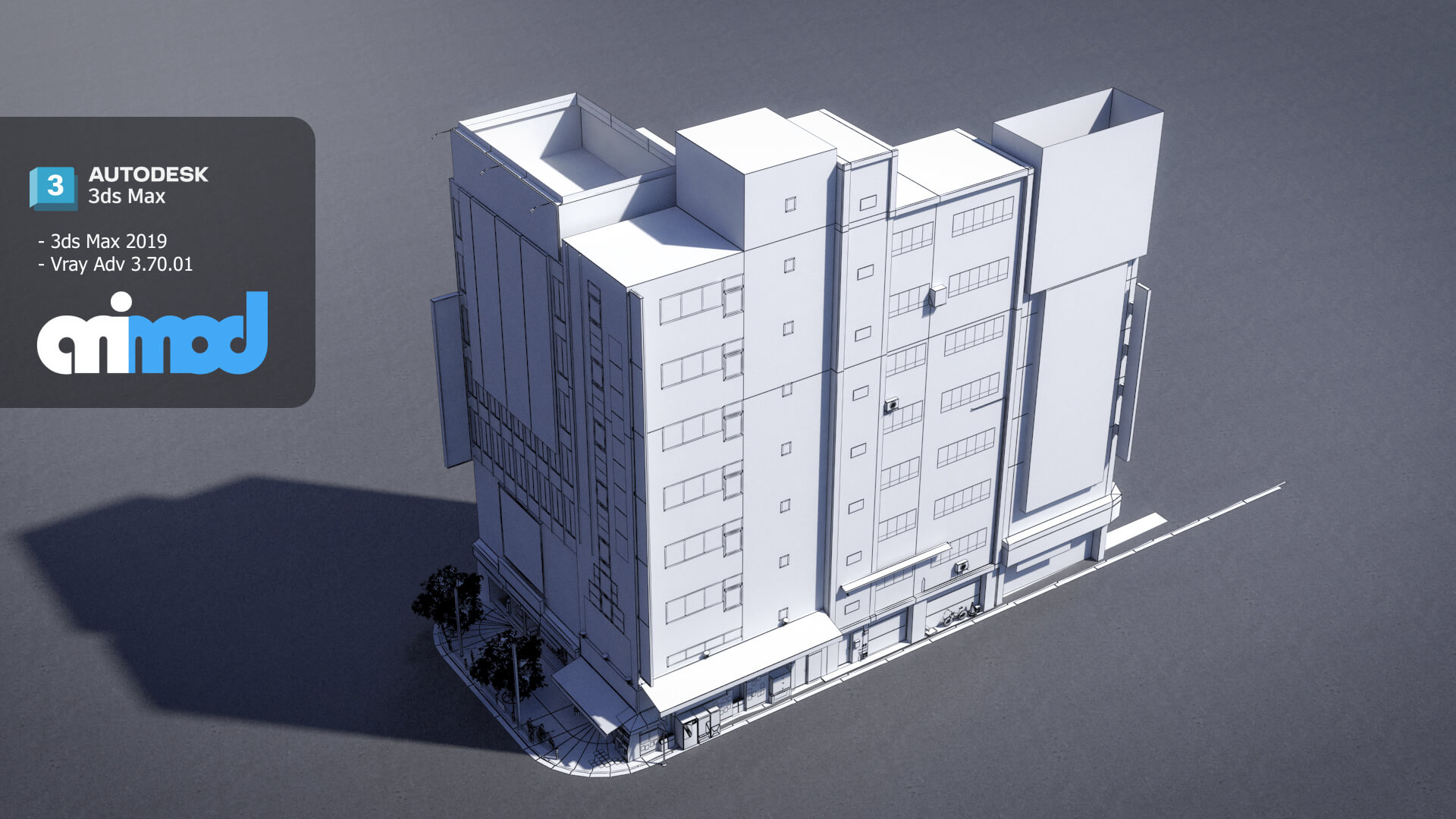 Japanese Streetscape Akihabara 0005 - 3D Model by animod