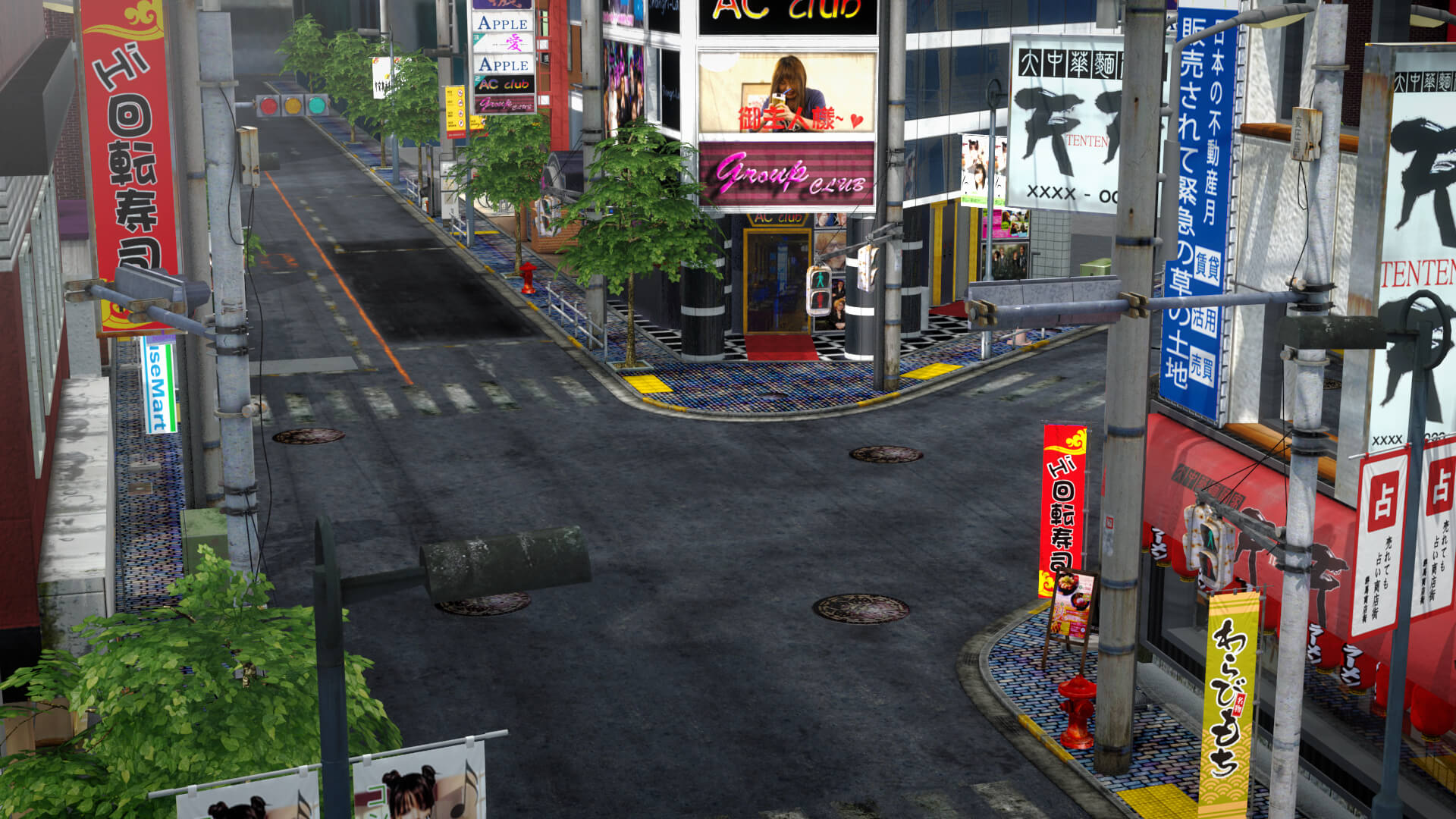 Japanese Streetscape Tokyo 0004 - 3D Model by animod