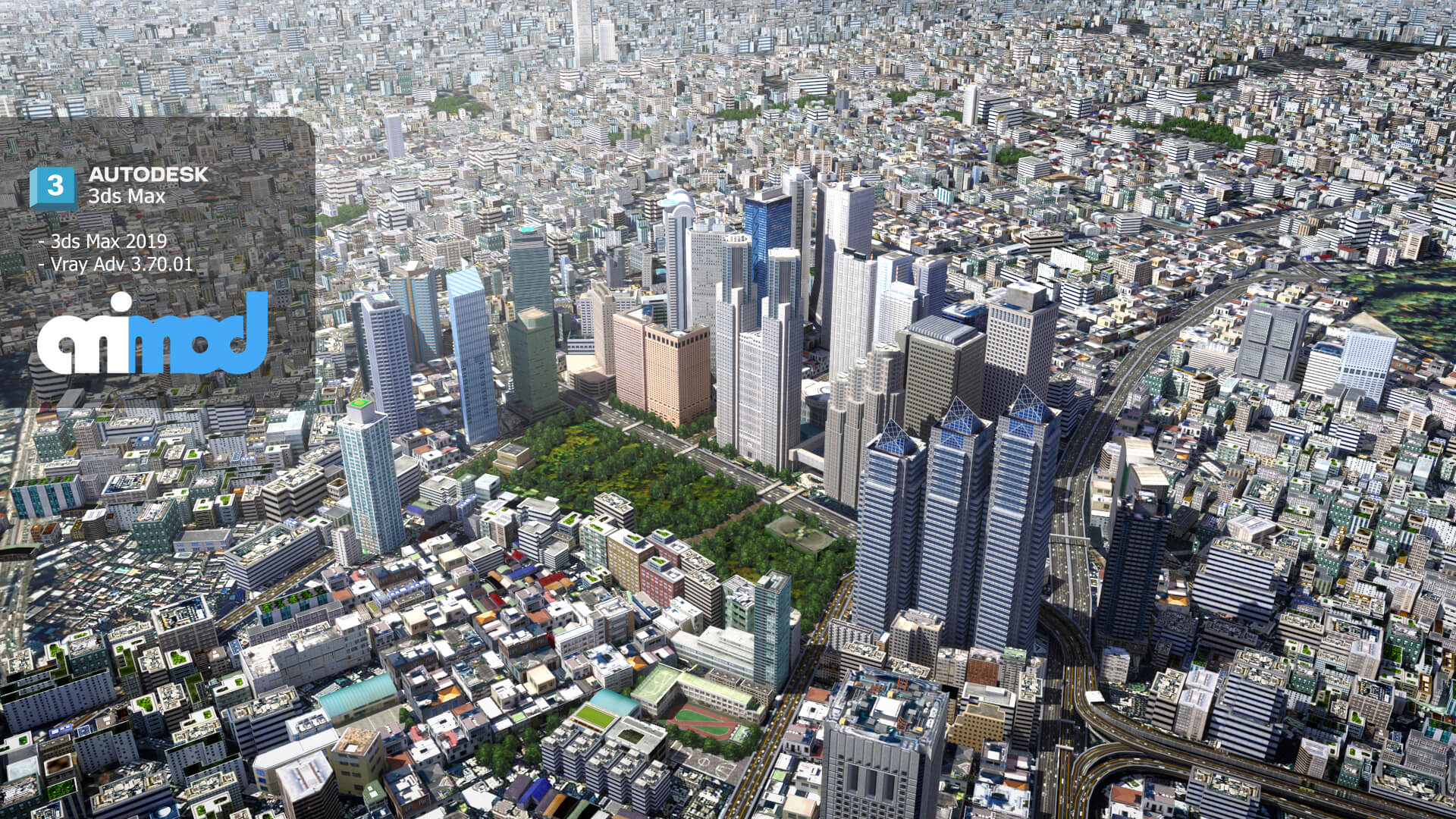Japanese Streetscape Tokyo 0018 - 3D Model by animod