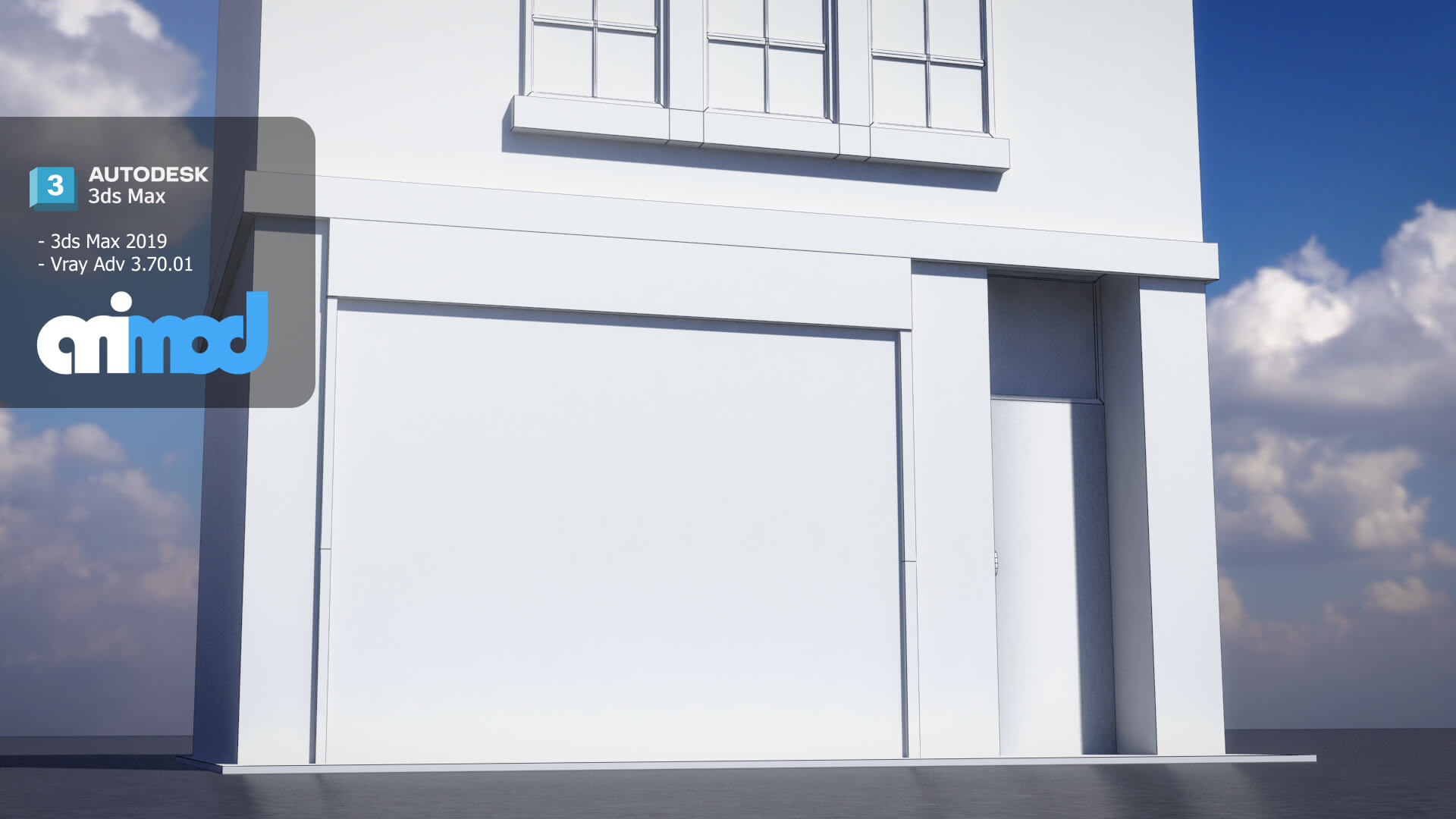 Japanese Style House 0001 - 3D Model by animod