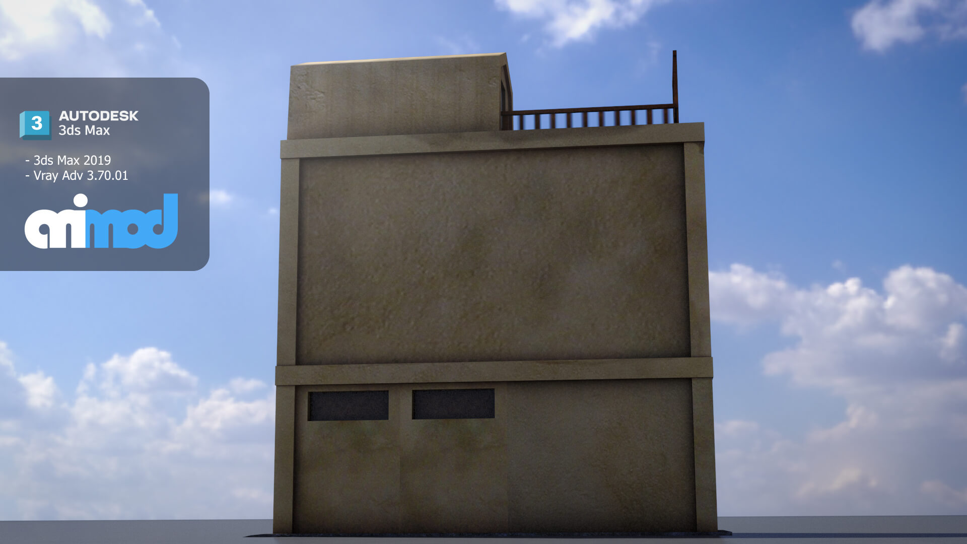 Japanese Style House 0007 - 3D Model by animod