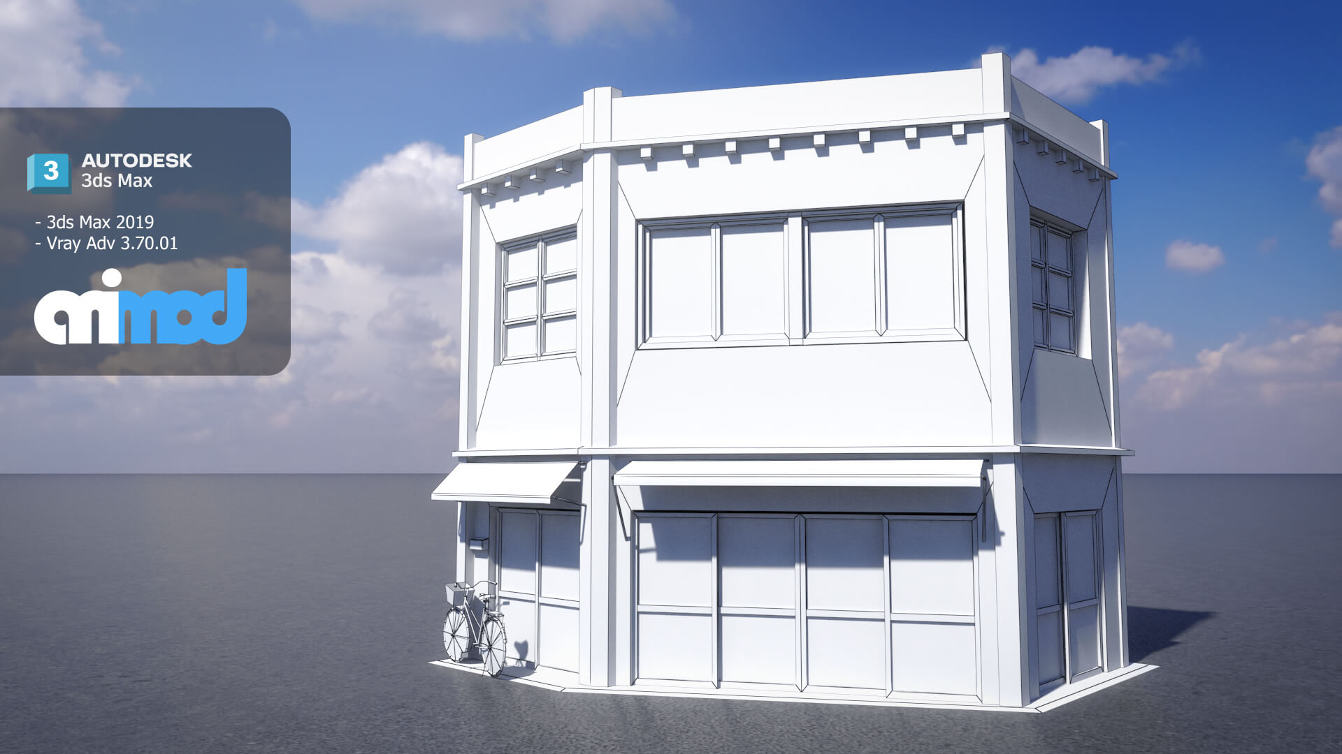 Japanese Style House 0008 - 3D Model by animod