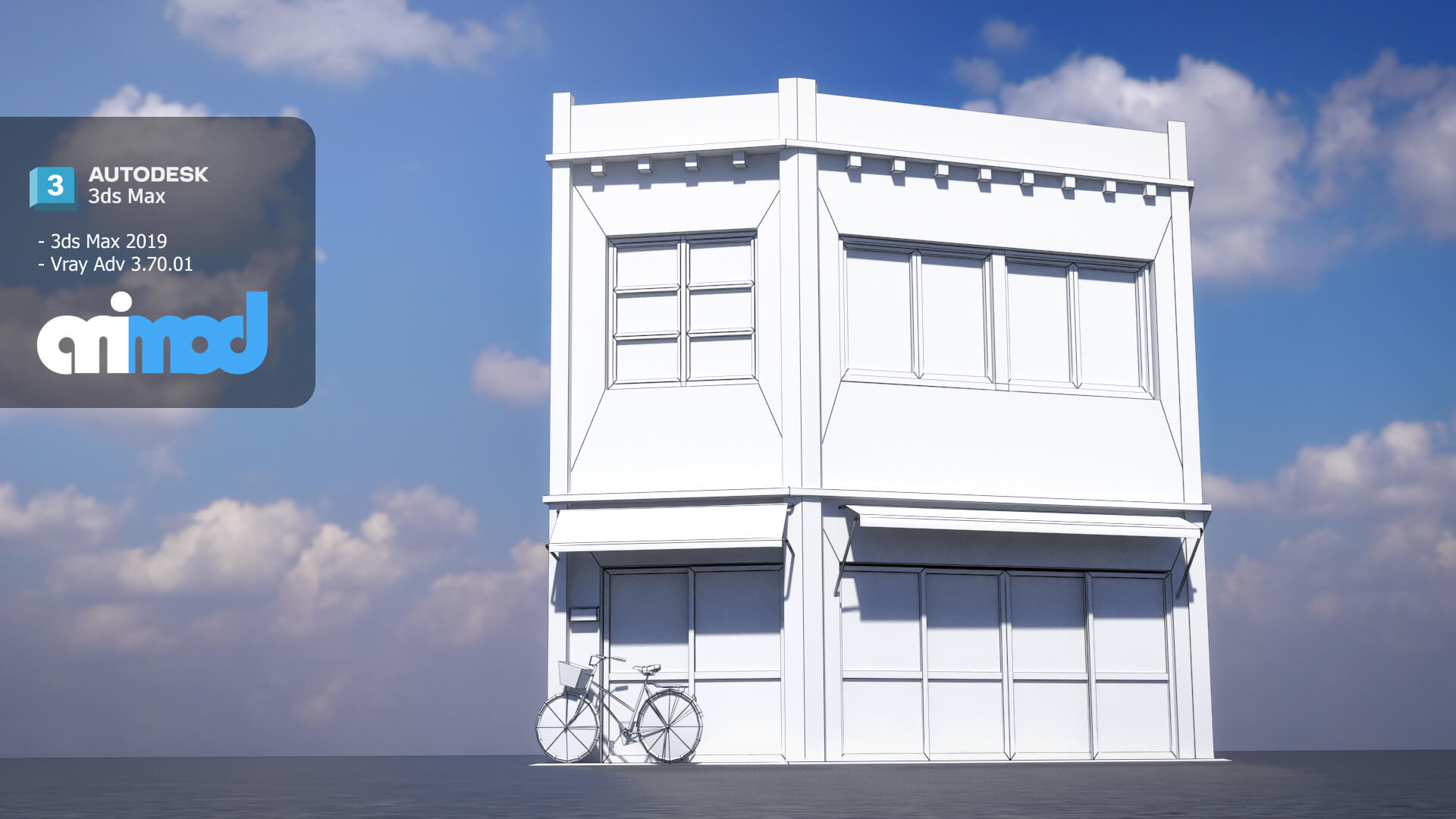 Japanese Style House 0008 - 3D Model by animod