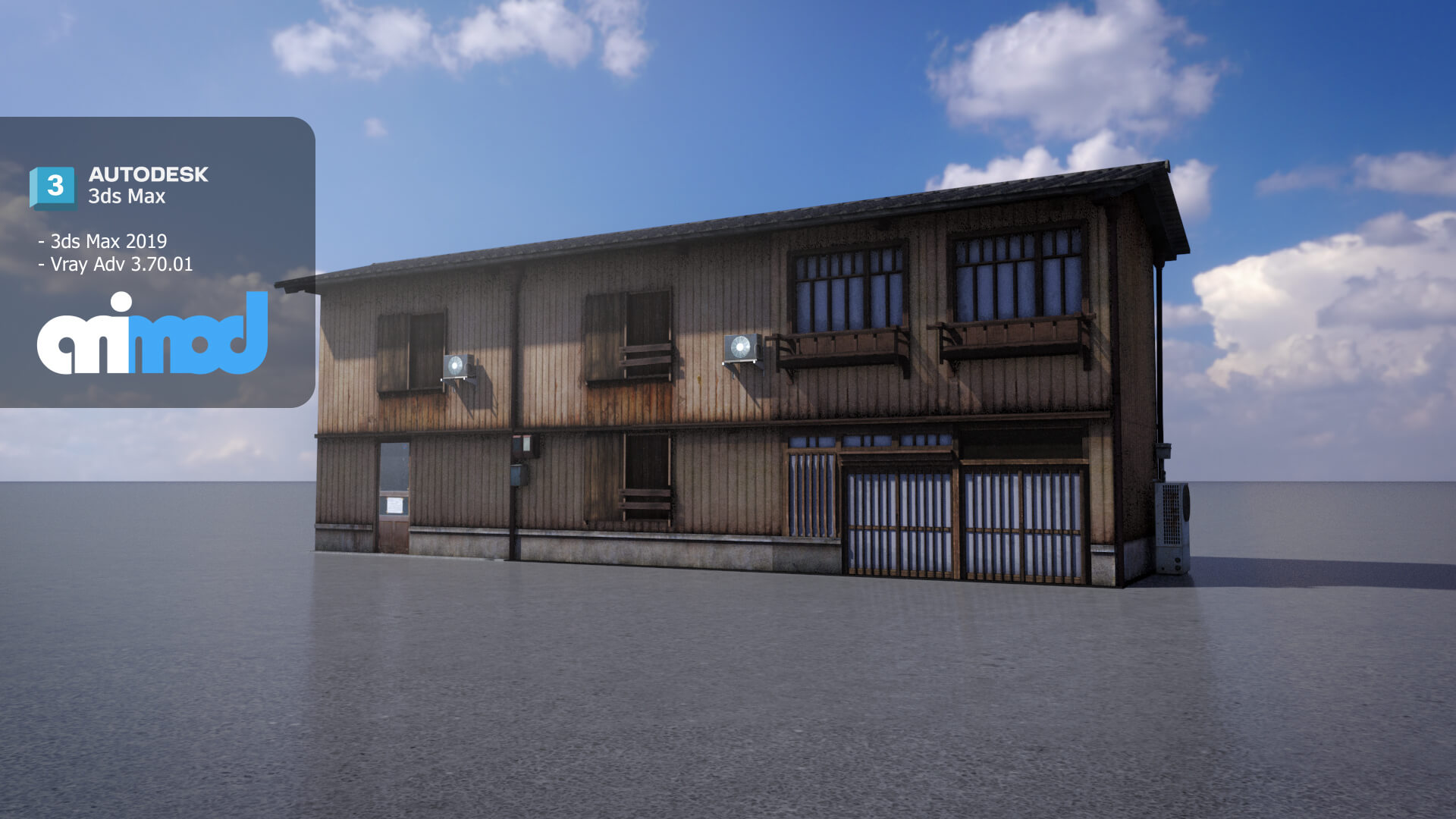 Japanese Style House 0028 - 3D Model by animod