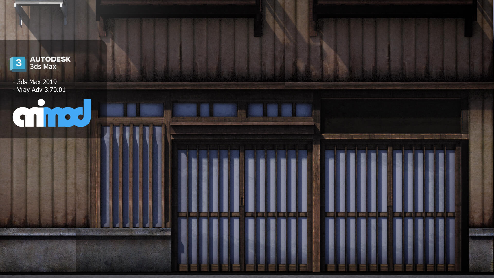 Japanese Style House 0028 - 3D Model by animod