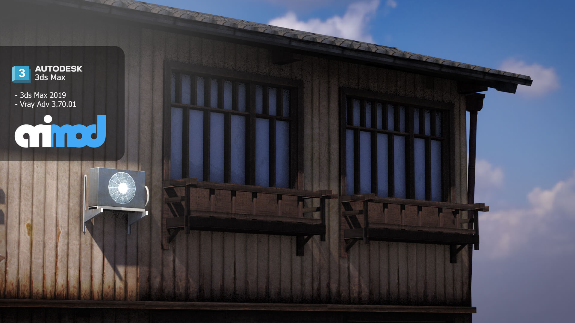 Japanese Style House 0028 - 3D Model by animod