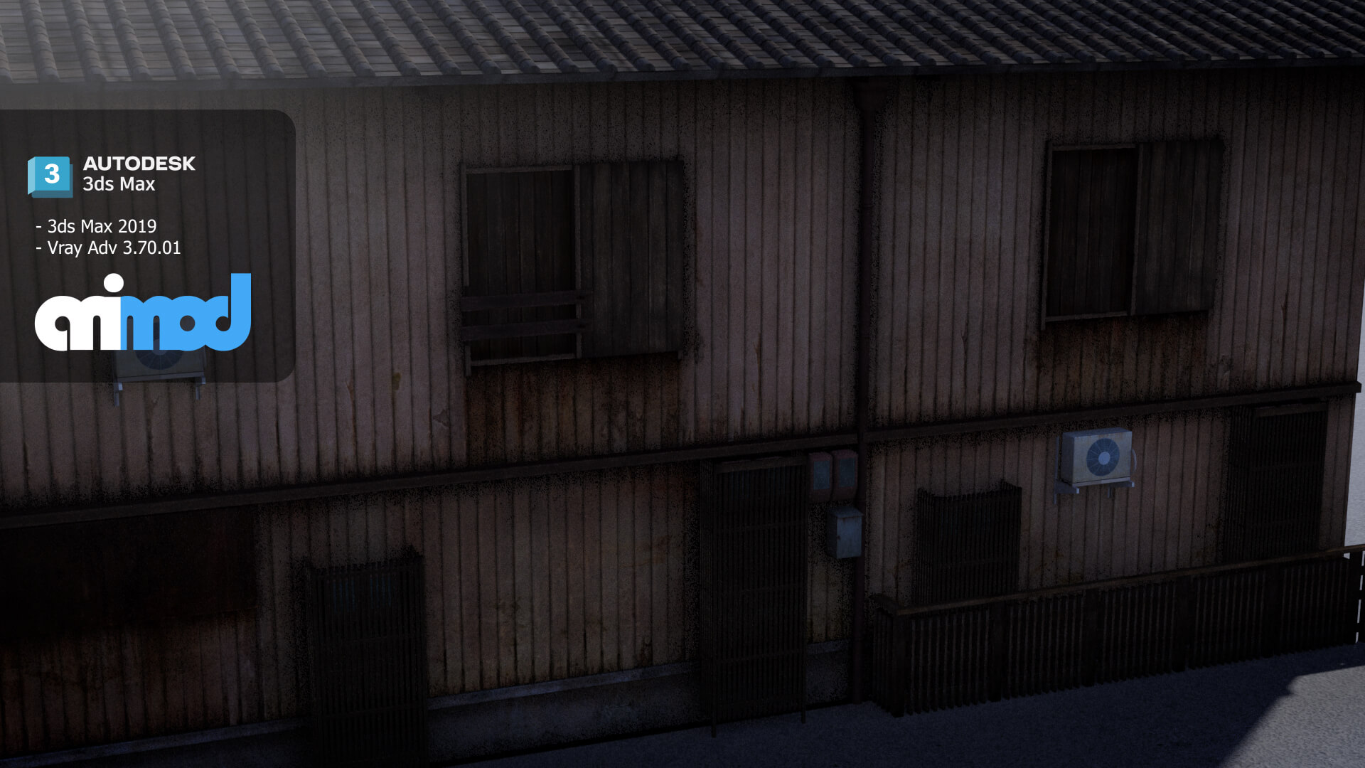 Japanese Style House 0028 - 3D Model by animod