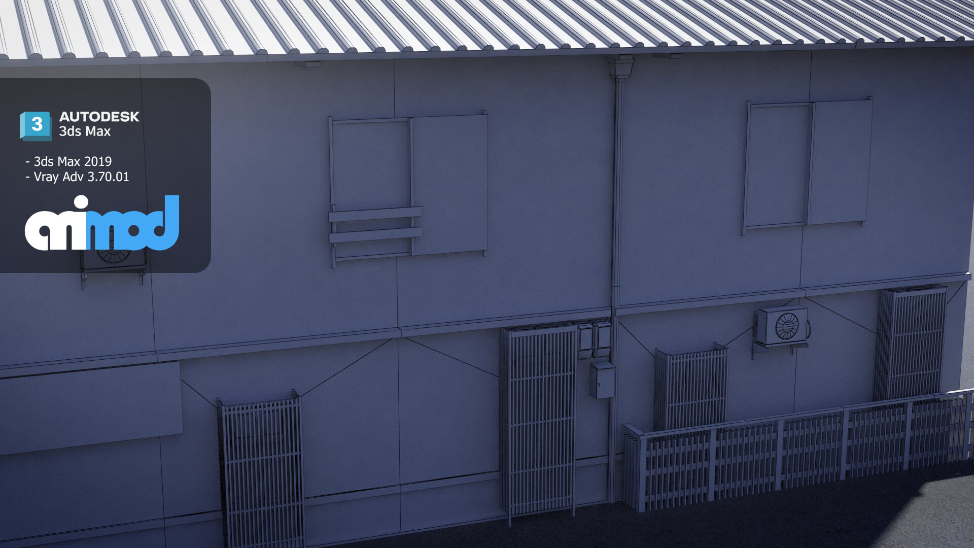 Japanese Style House 0028 - 3D Model by animod