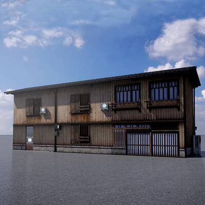 Japanese Style House 0028 - 3D Model by animod