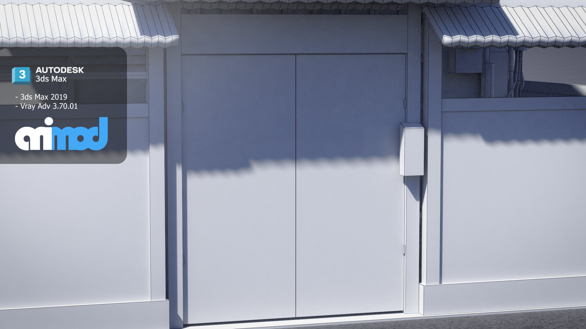 Japanese Style House 0032 - 3D Model by animod