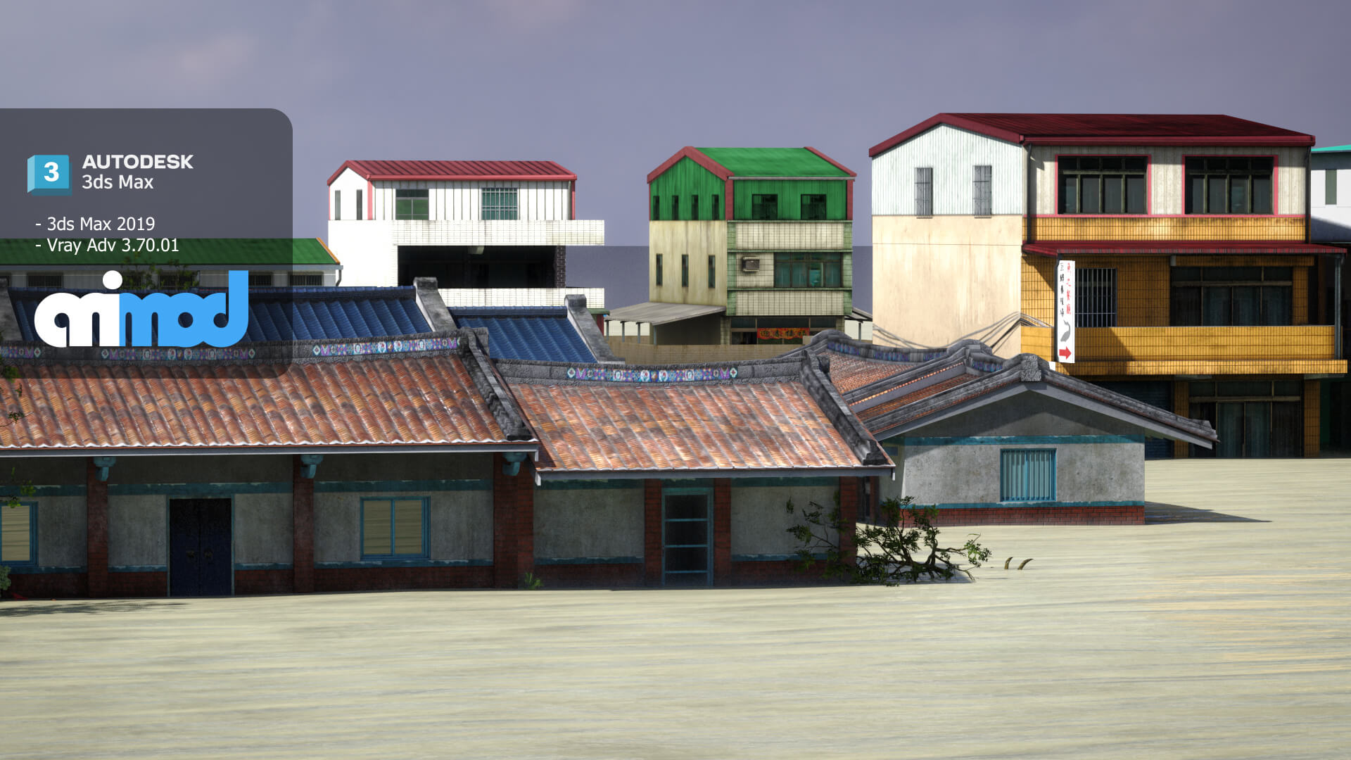 Jiadong Flooding - 3D Model by animod