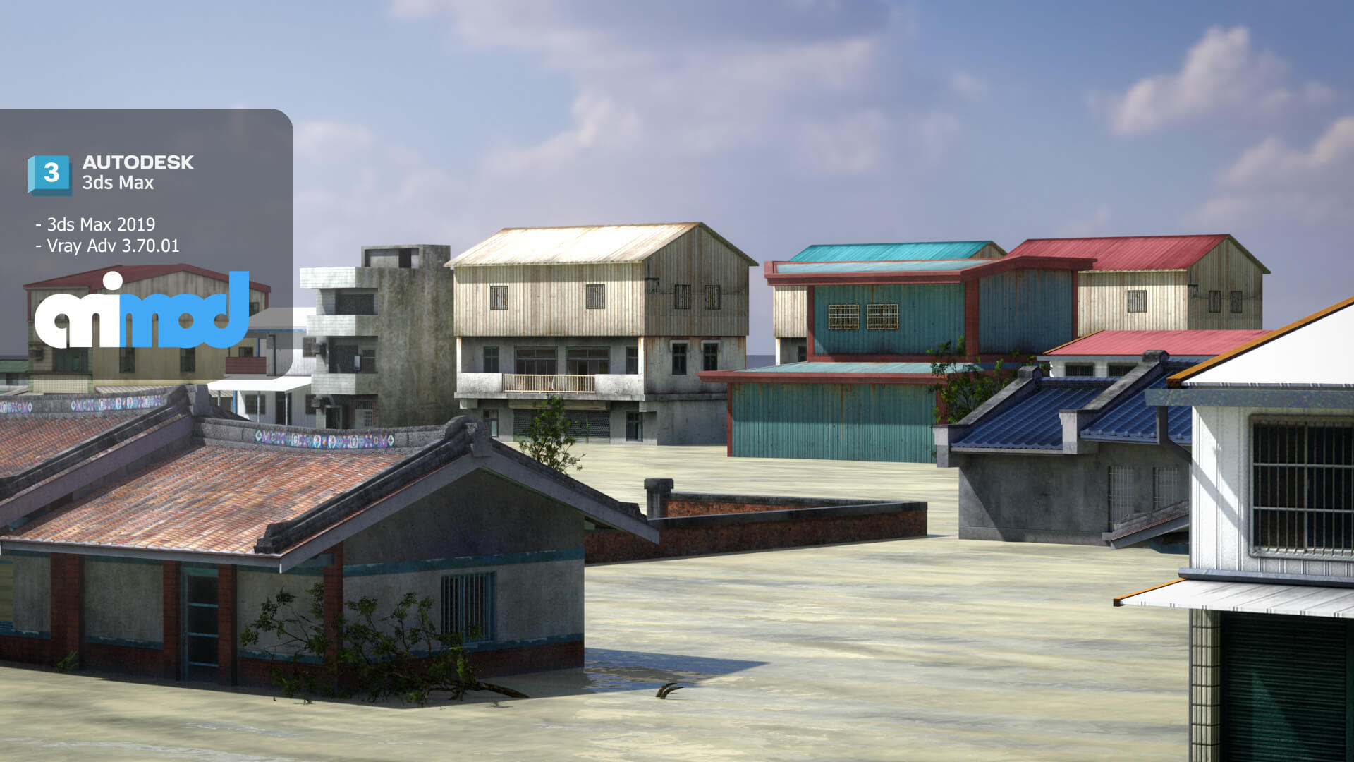 Jiadong Flooding - 3D Model by animod