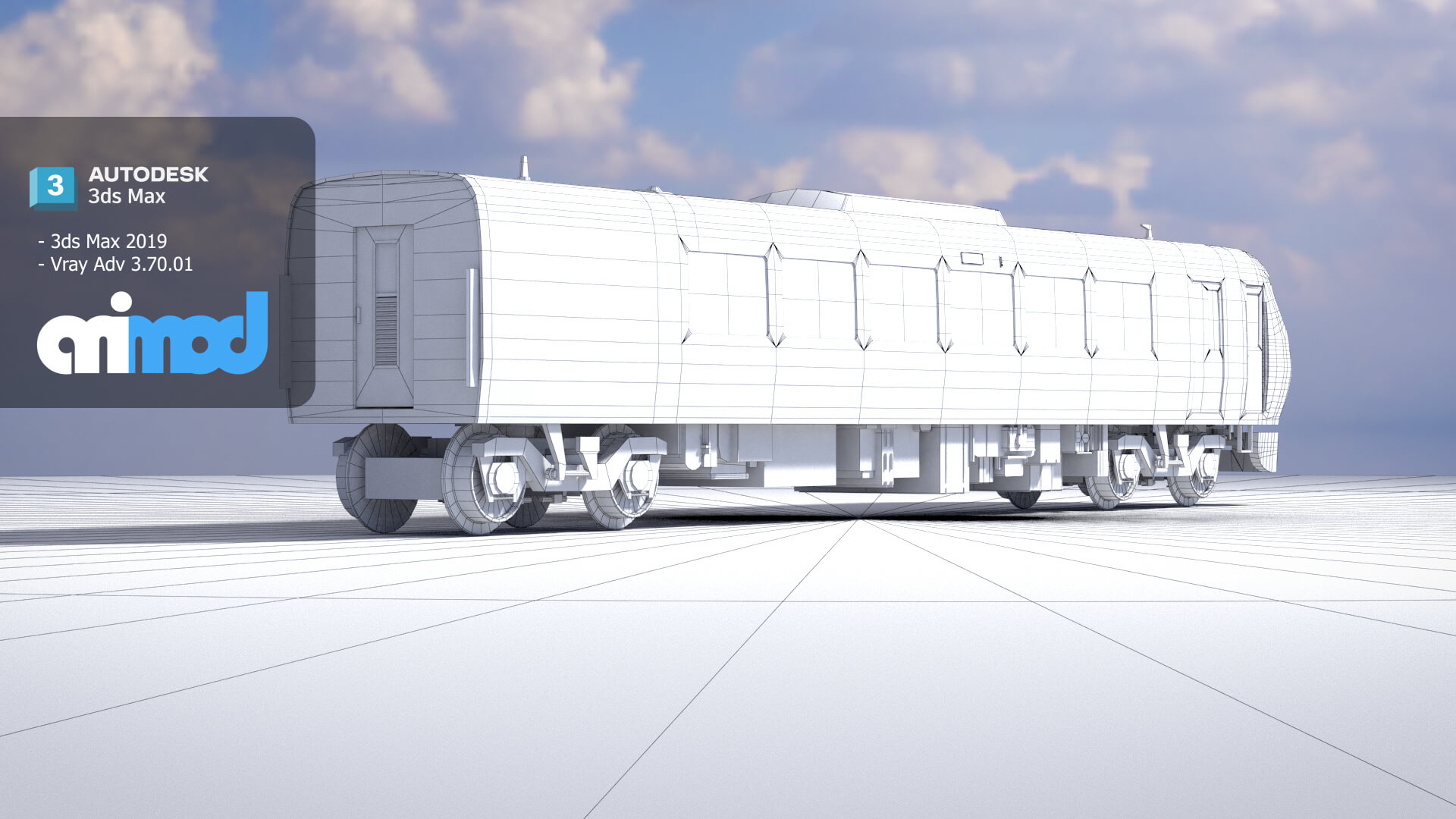 Jr Train 0001 - 3D Model by animod
