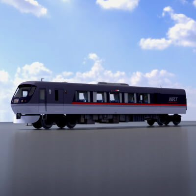 Jr Train 0001 - 3D Model by animod