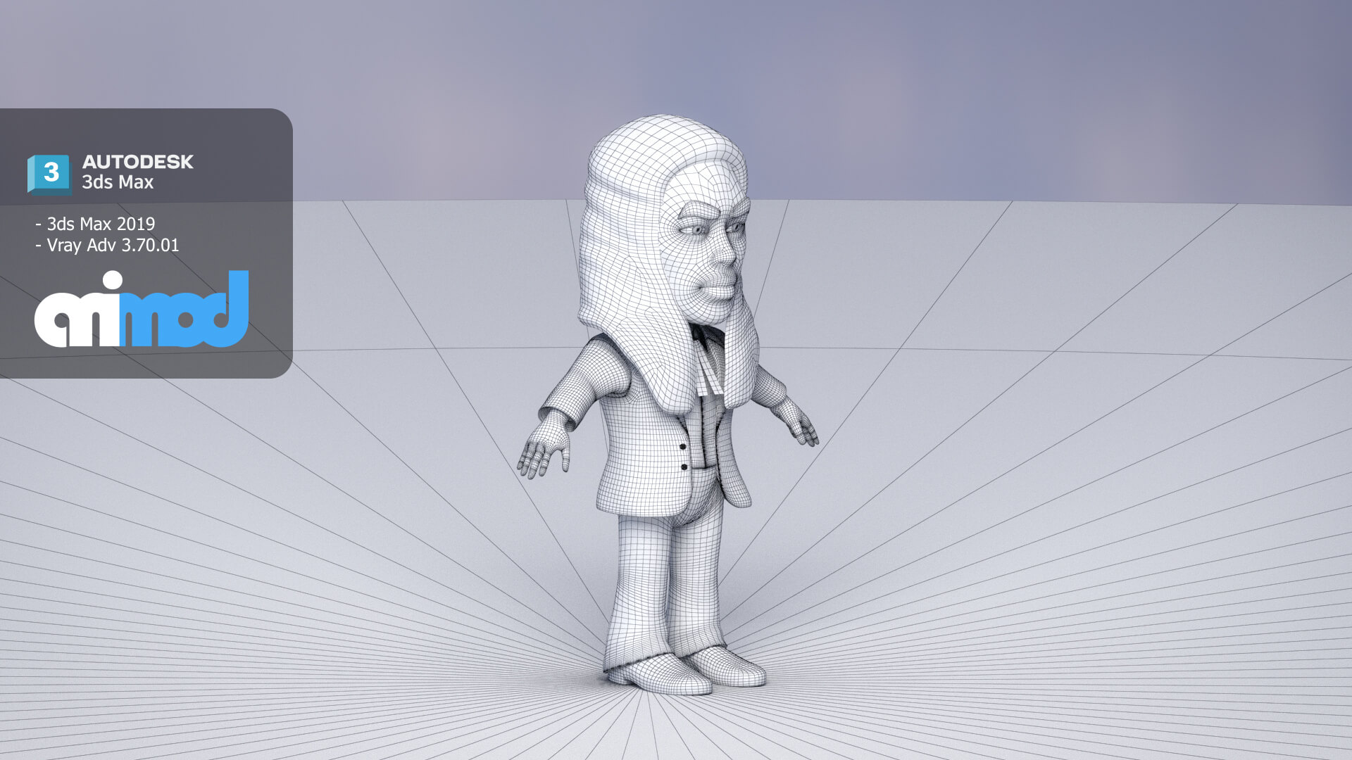 Judge Character - 3D Model by animod