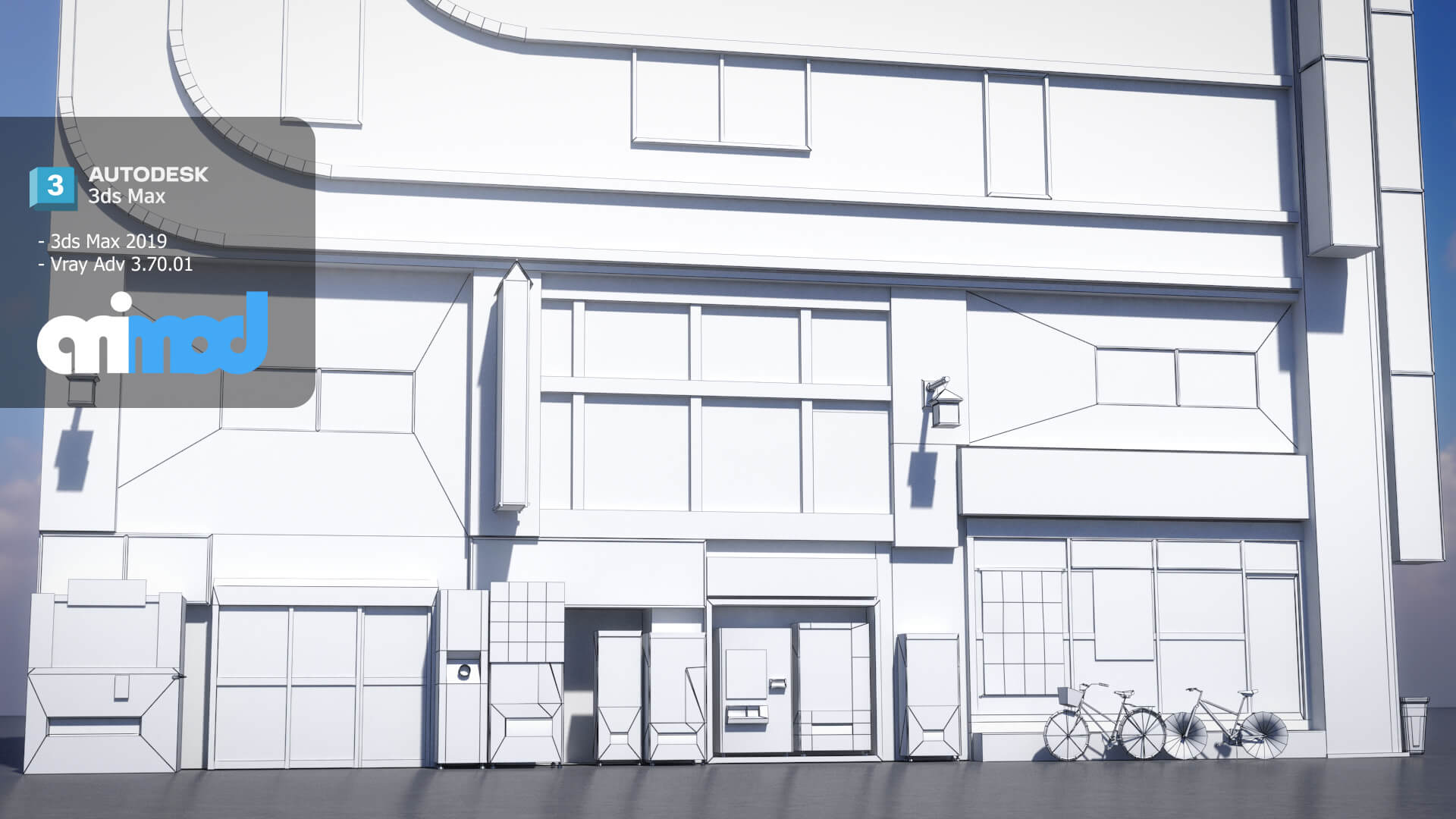 Kabukicho Building 0001 - 3D Model by animod