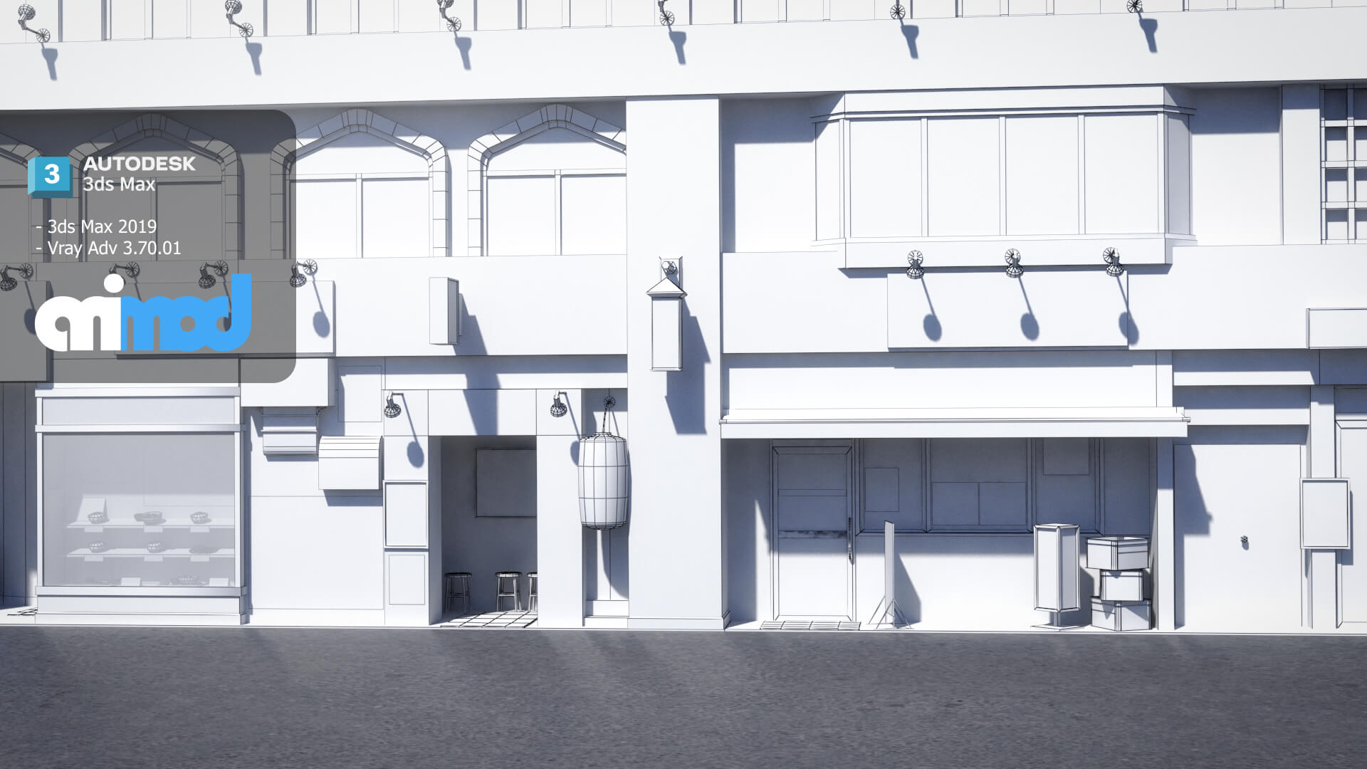 Kabukicho Building 0002 - 3D Model by animod