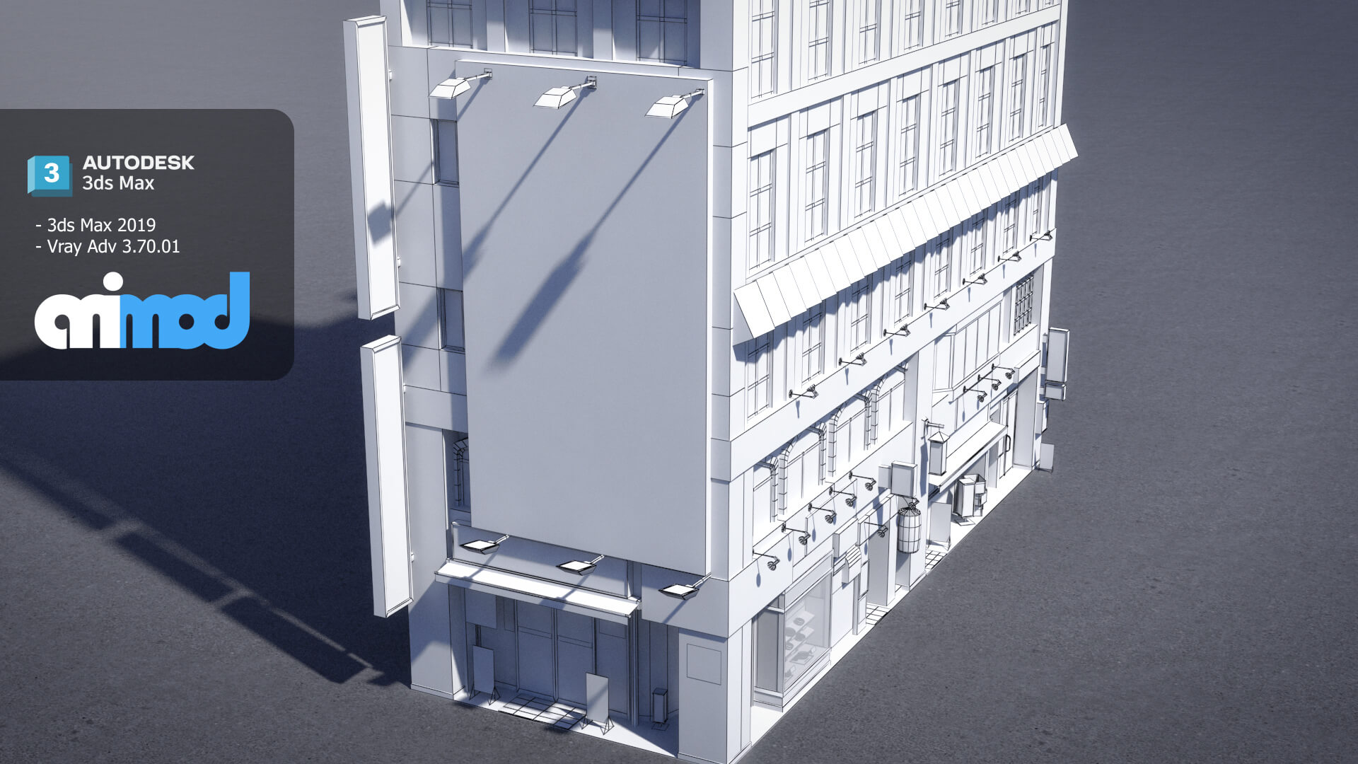 Kabukicho Building 0002 - 3D Model by animod