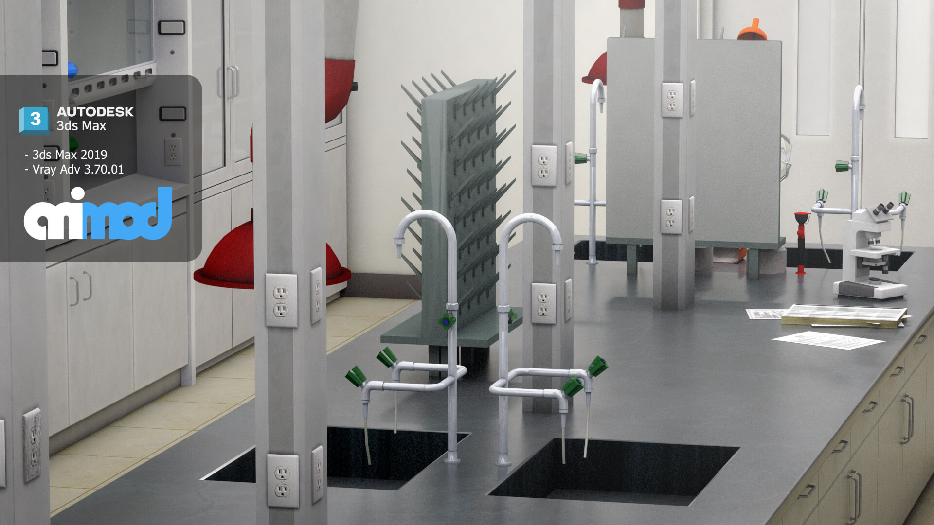 A Laboratory - 3D Model by animod