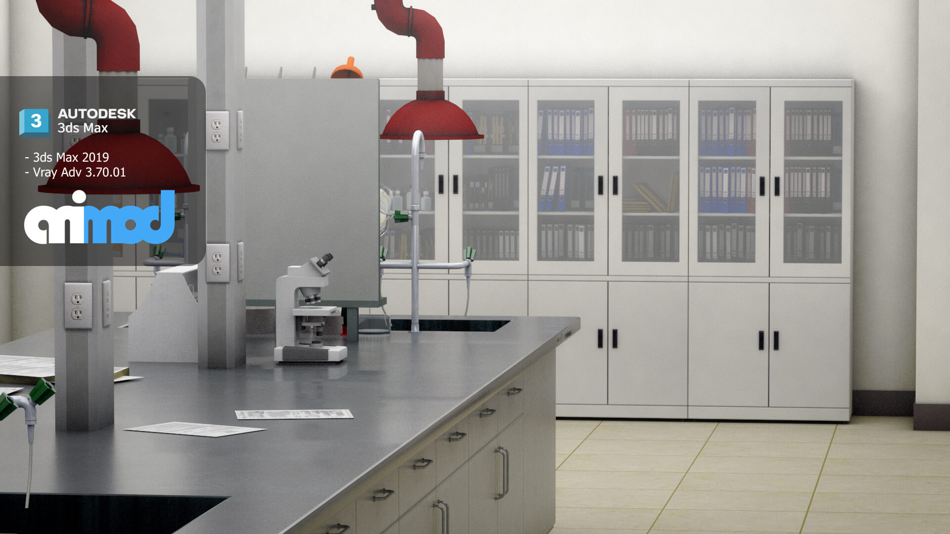 A Laboratory - 3D Model by animod