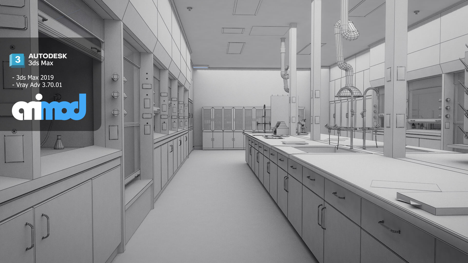 A Laboratory - 3D Model by animod