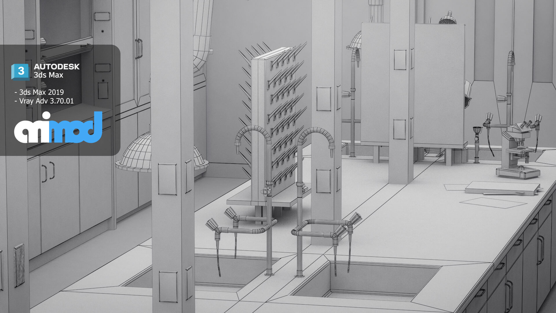 A Laboratory - 3D Model by animod