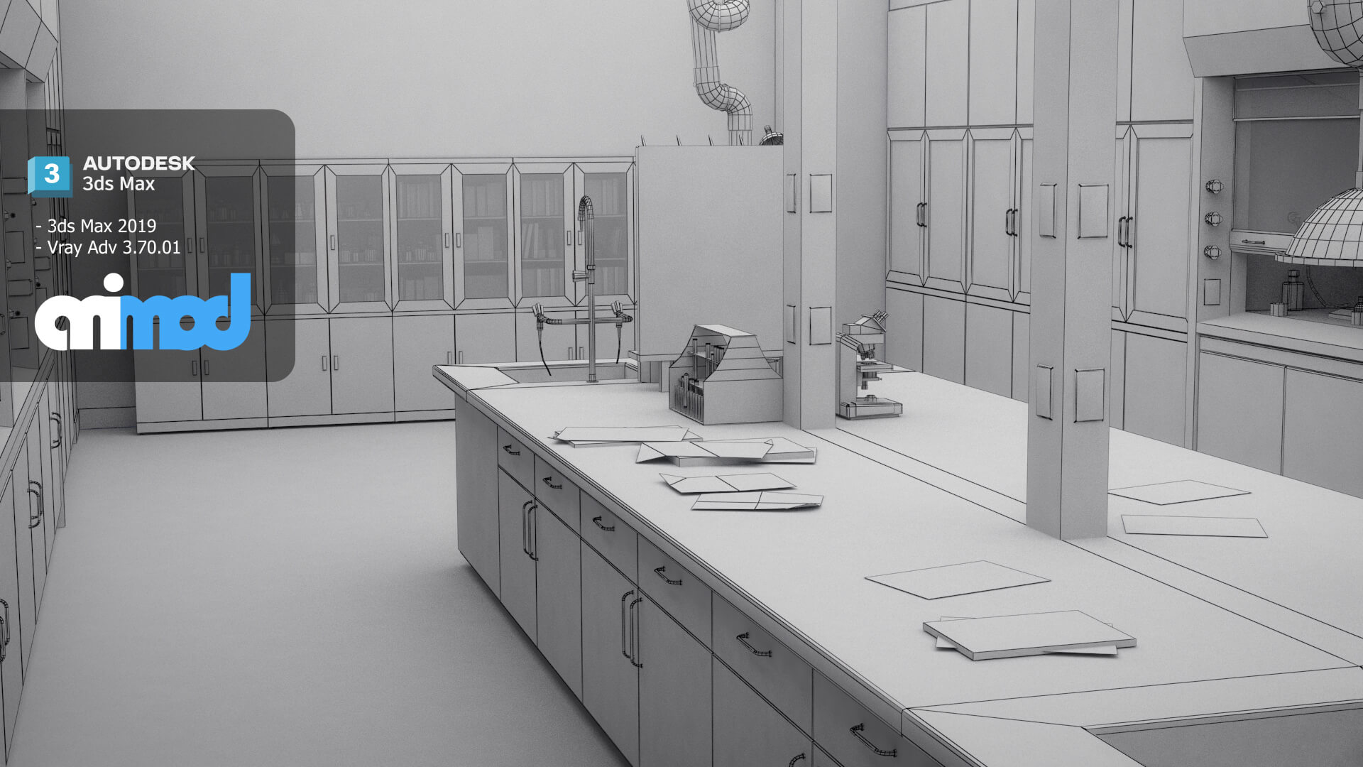 A Laboratory - 3D Model by animod