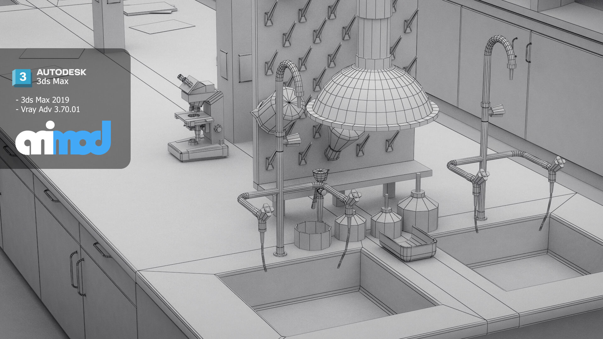 A Laboratory - 3D Model by animod
