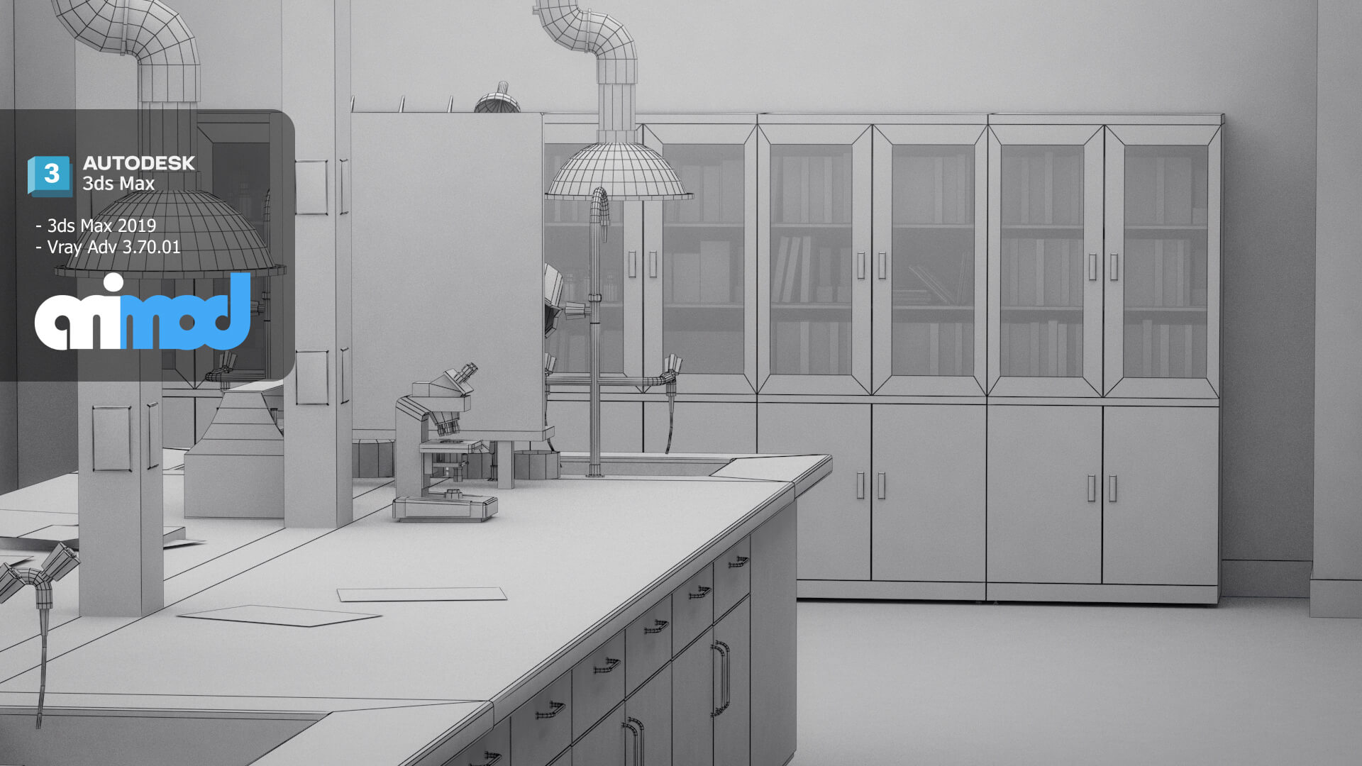 A Laboratory - 3D Model by animod