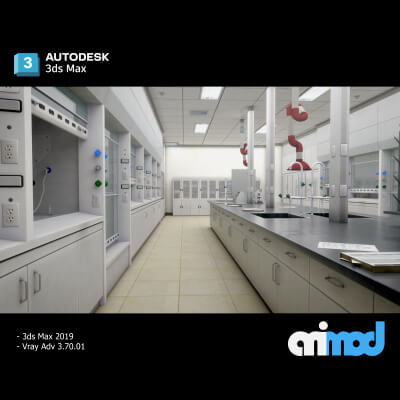 A Laboratory - 3D Model by animod