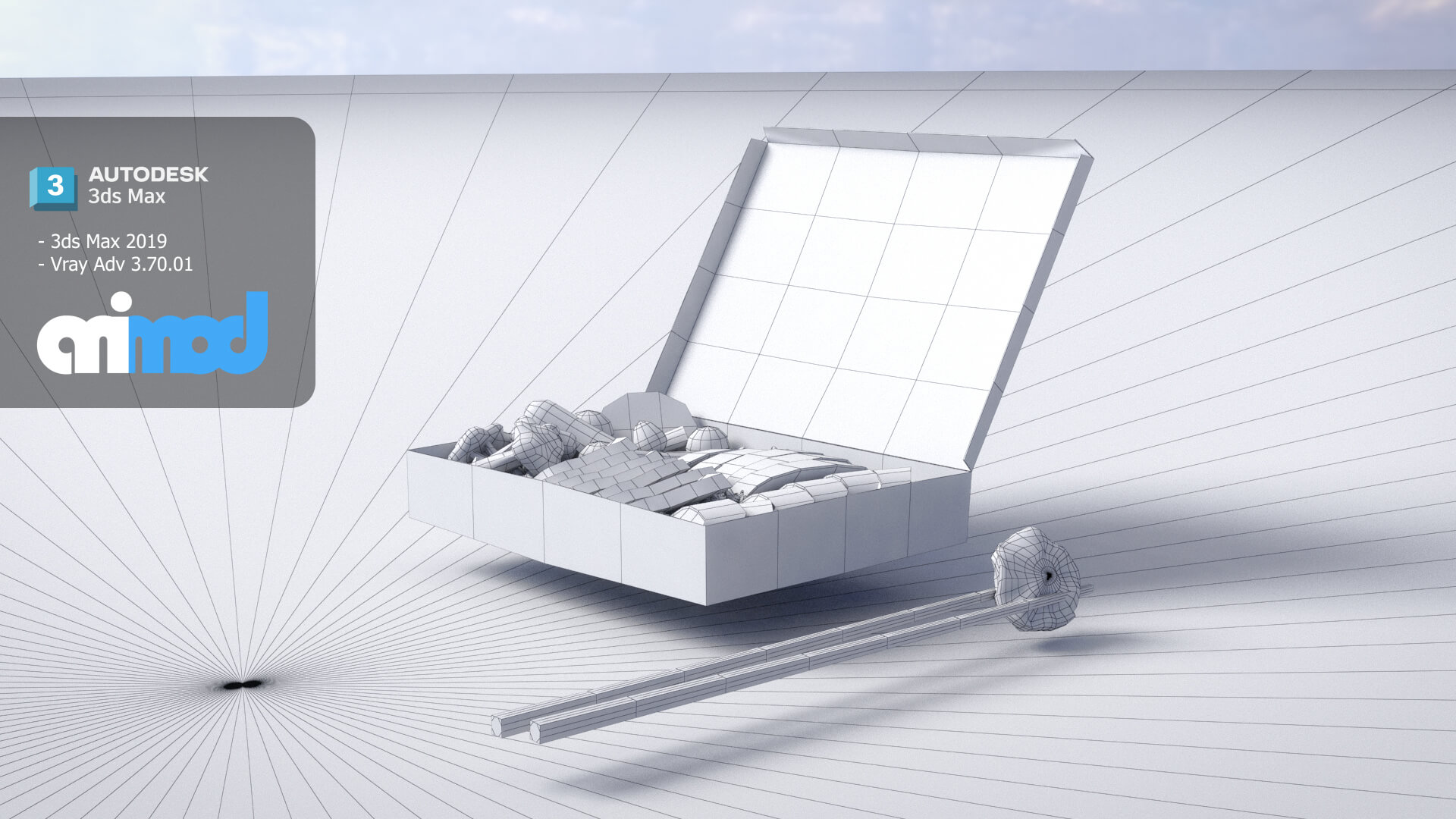 Lunchbox meal - 3D Model by animod