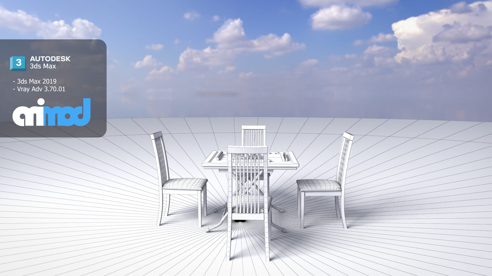 Mahjong Table - 3D Model by animod