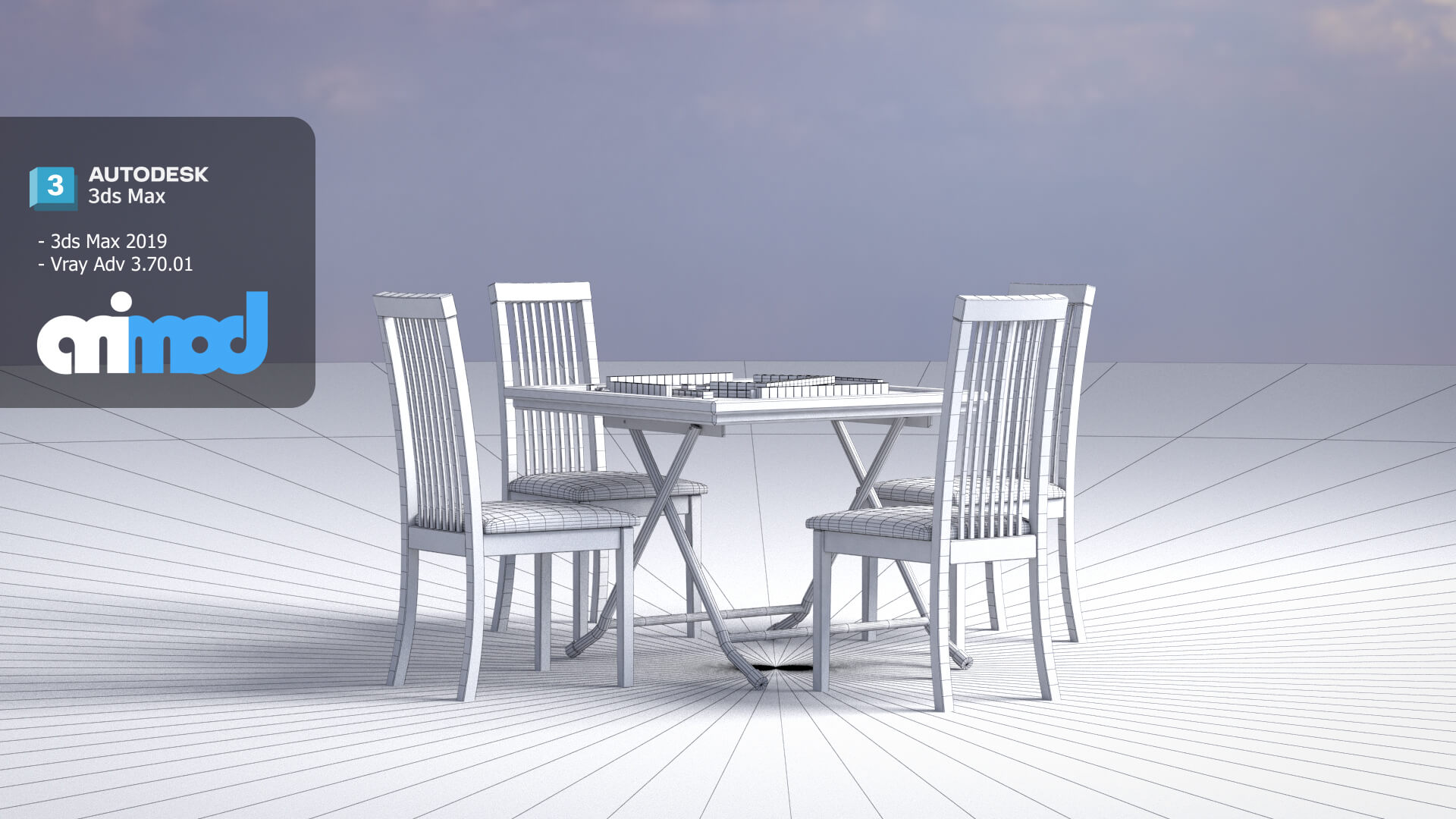 Mahjong Table - 3D Model by animod