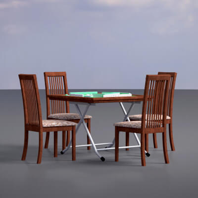 Mahjong Table - 3D Model by animod