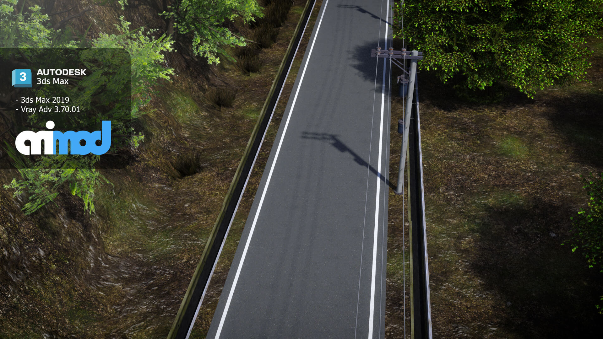 Mountain Road - 3D Model by animod