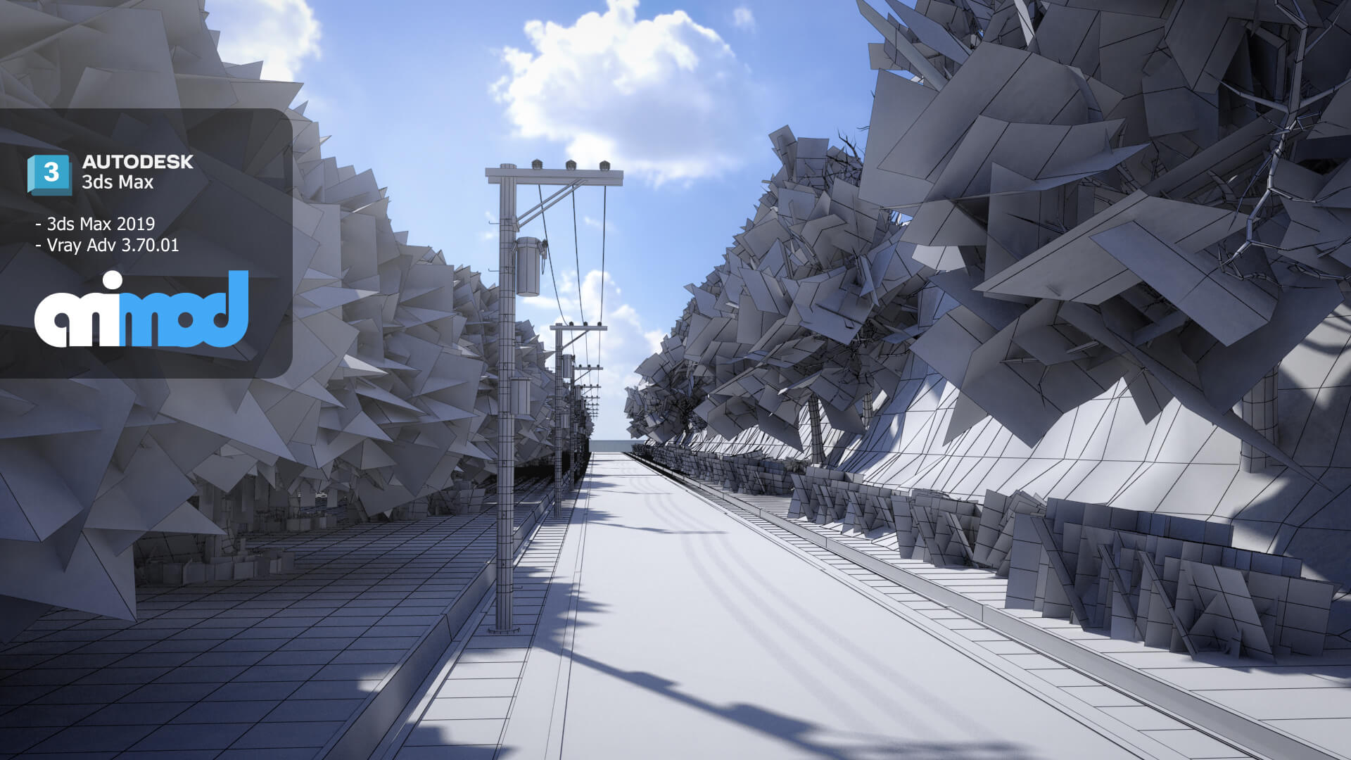 Mountain Road - 3D Model by animod