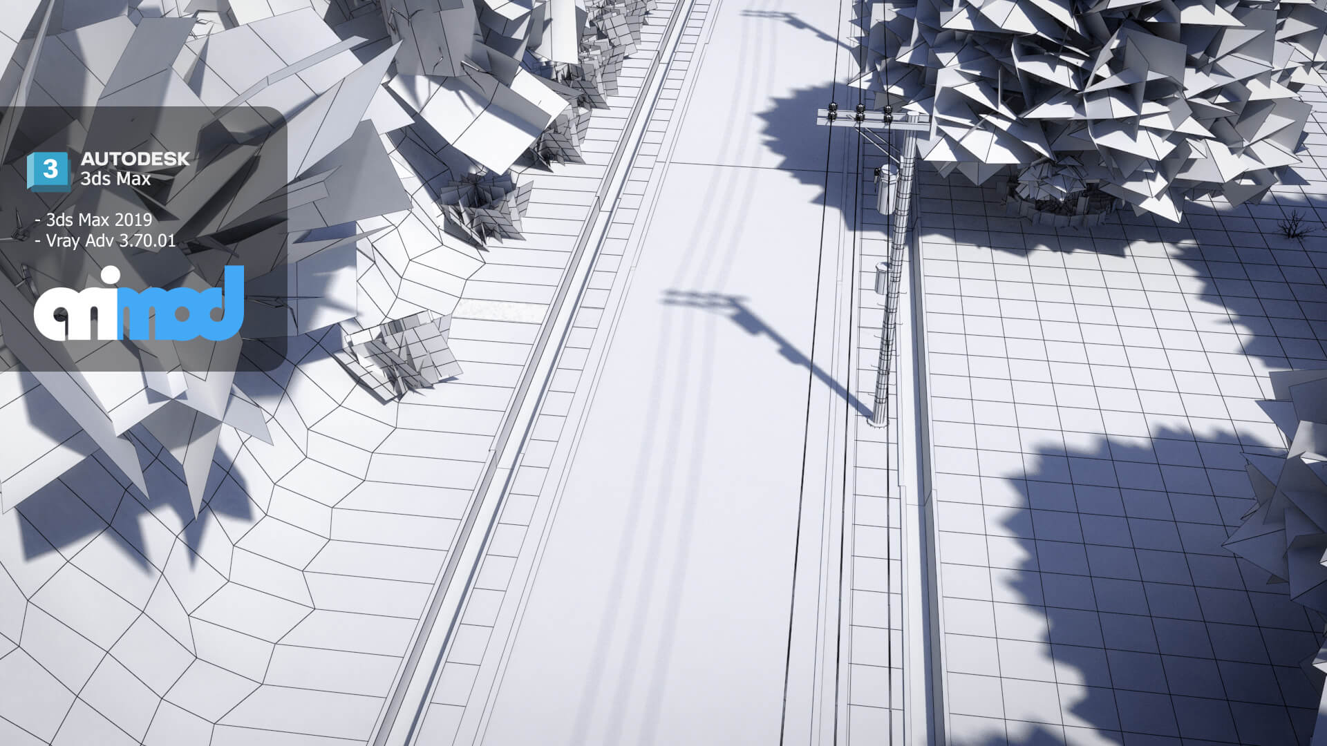Mountain Road - 3D Model by animod