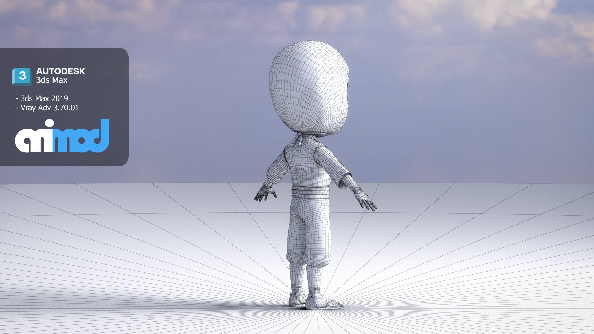 Ninja Character - 3D Model by animod