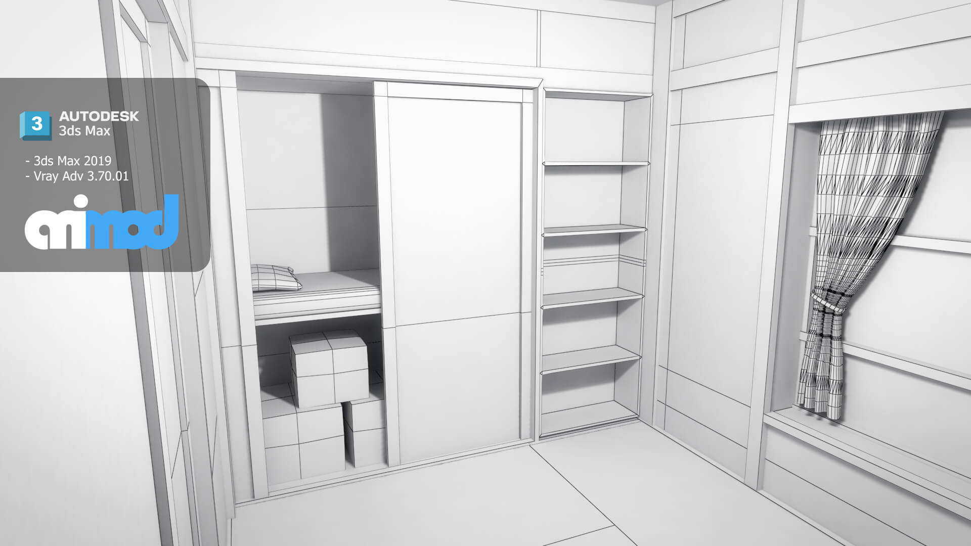 Nobita Room Doraemon - 3D Model by animod