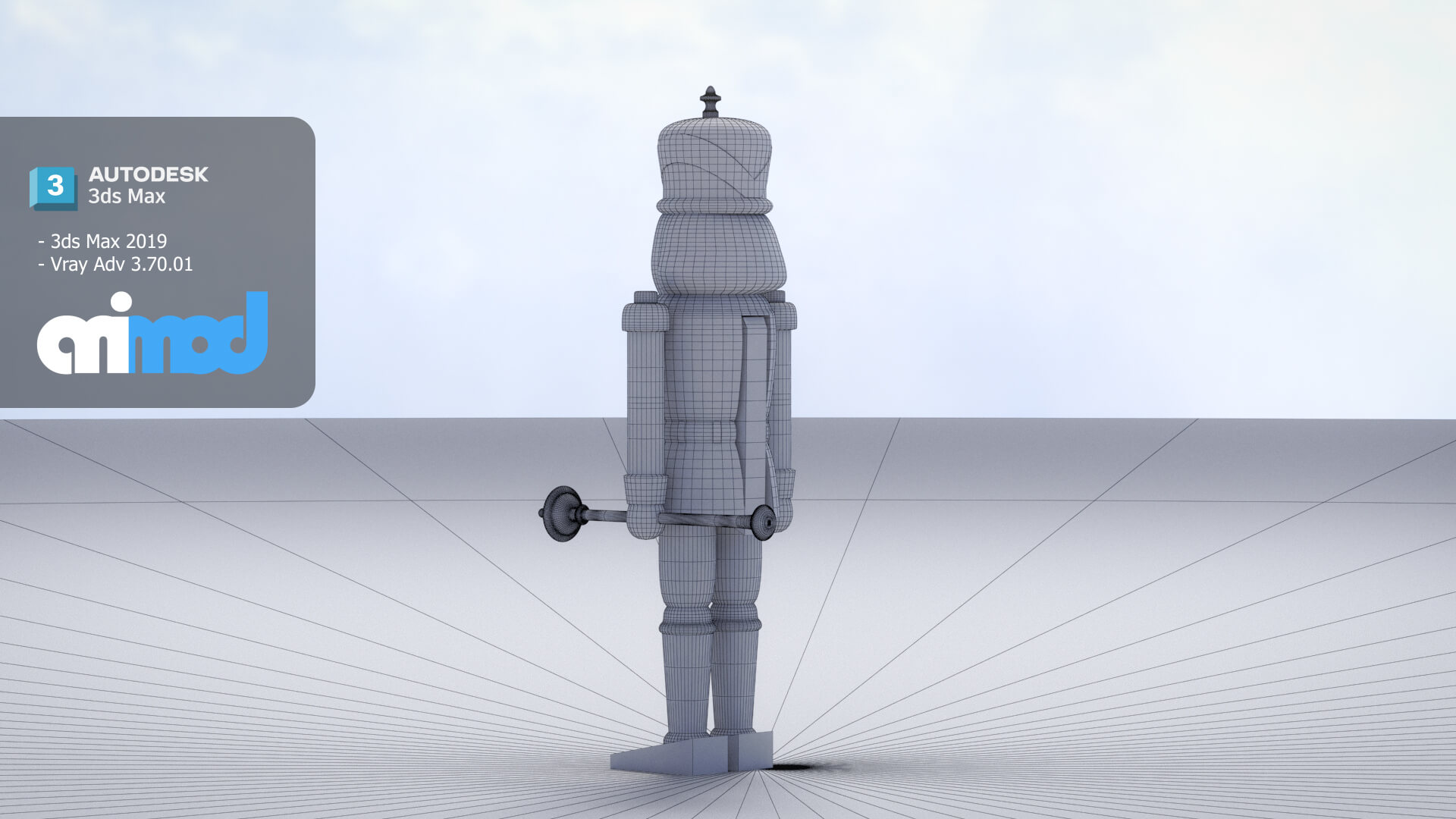 Nutcracker xmas - 3D Model by animod