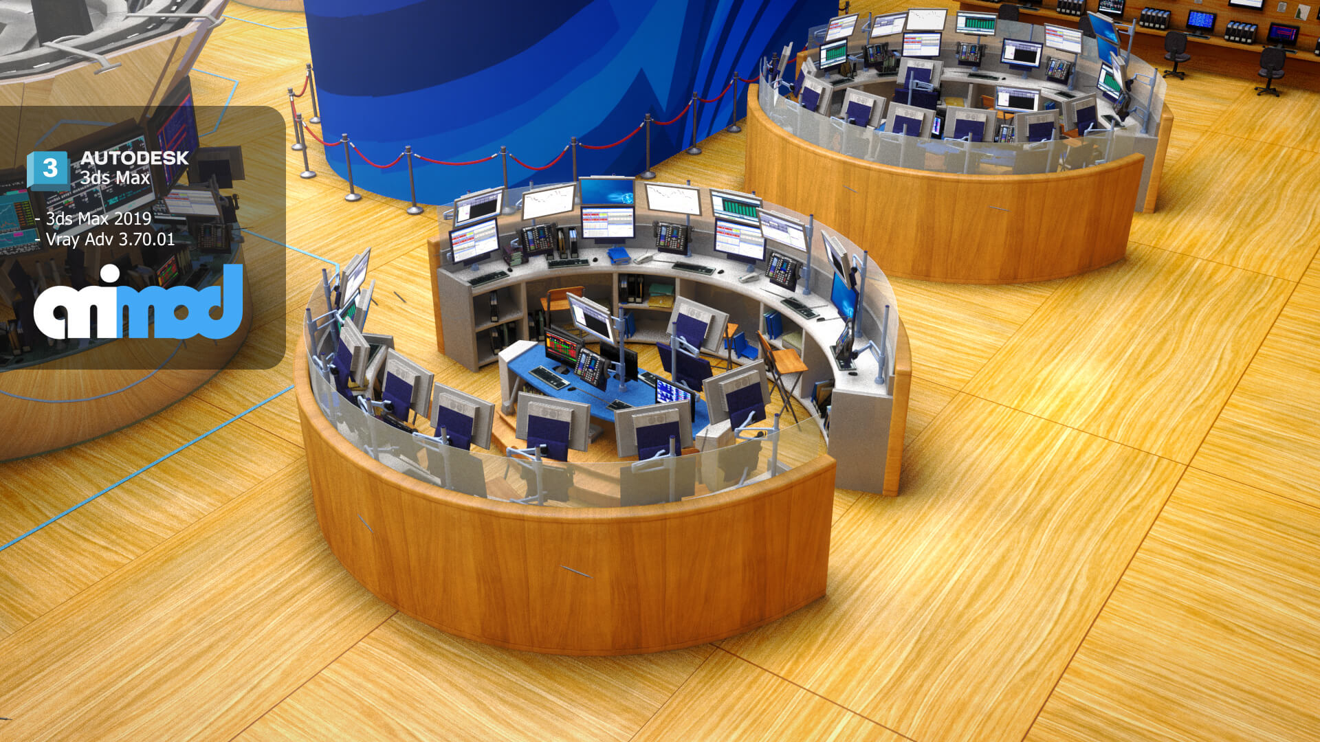 Nyse New York Stock Exchange - 3D Model by animod