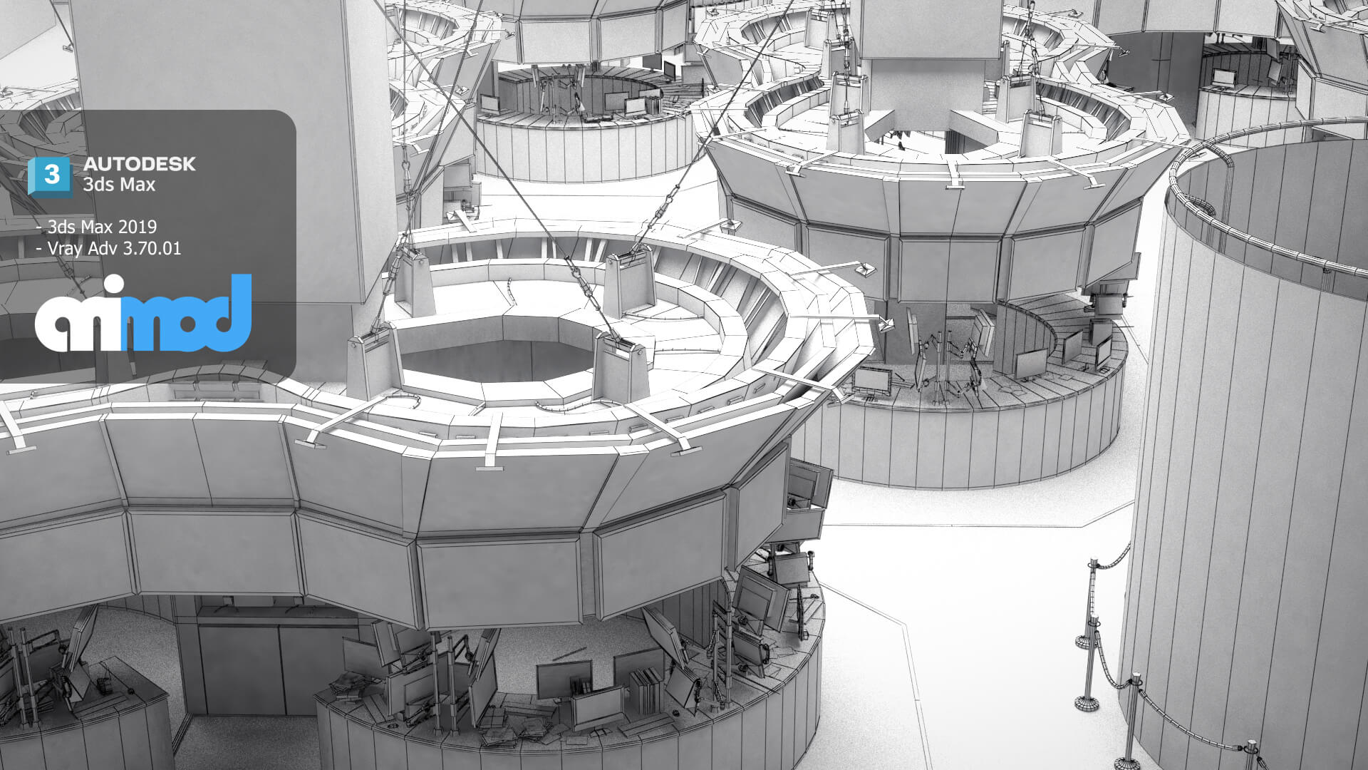 Nyse New York Stock Exchange - 3D Model by animod