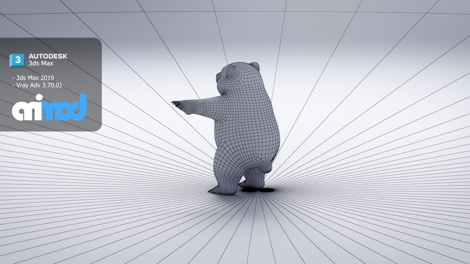 A Panda Bear - 3D Model by animod