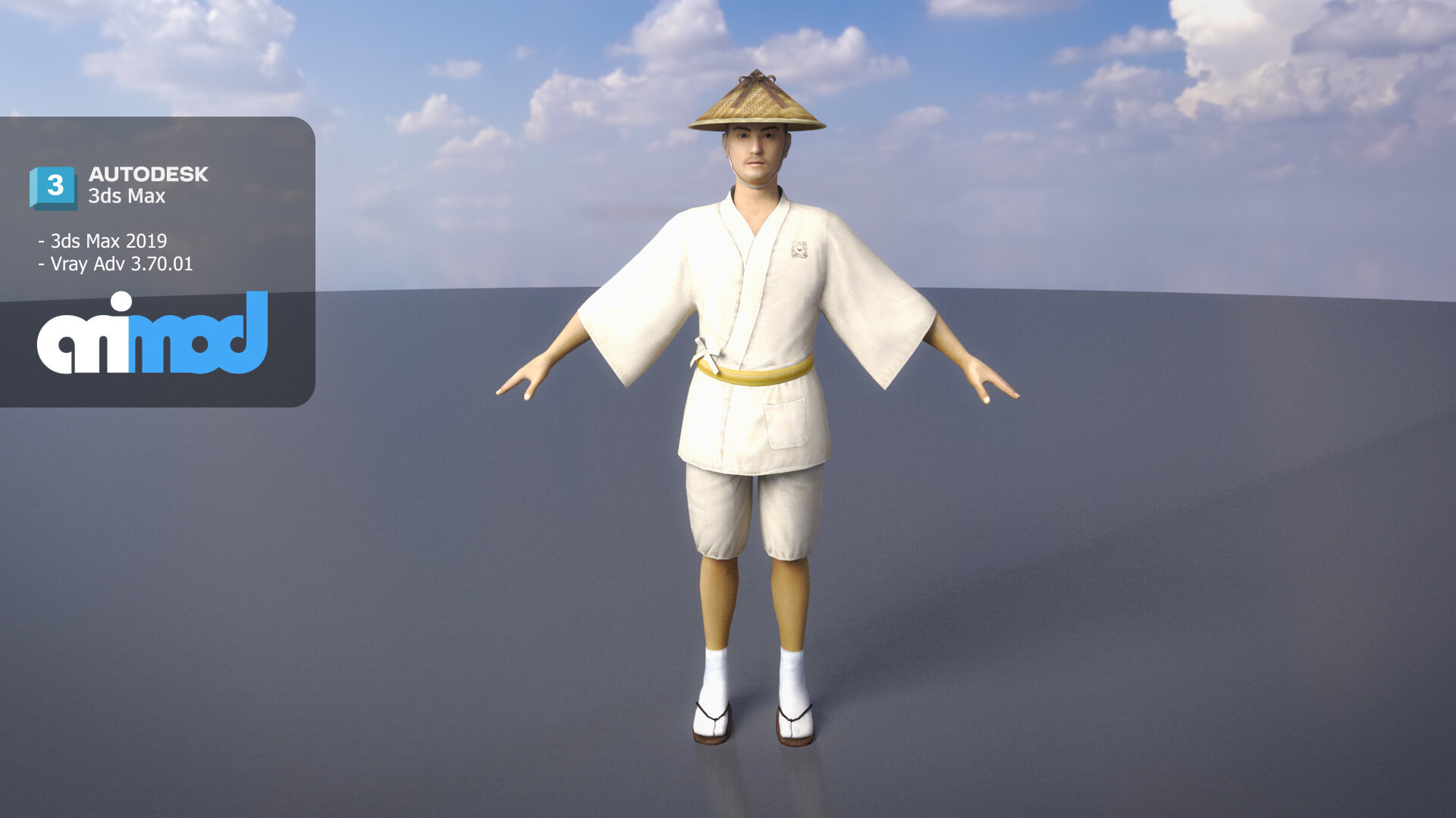 Porter Costume - 3D Model by animod