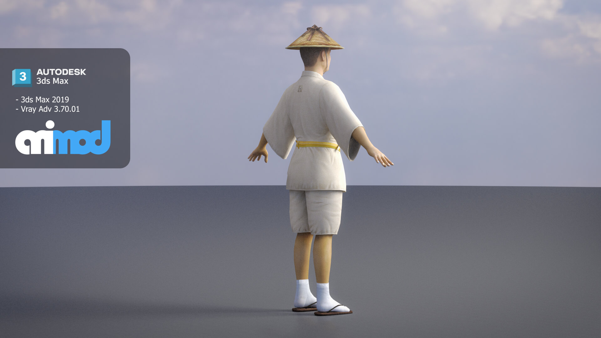 Porter Costume - 3D Model by animod