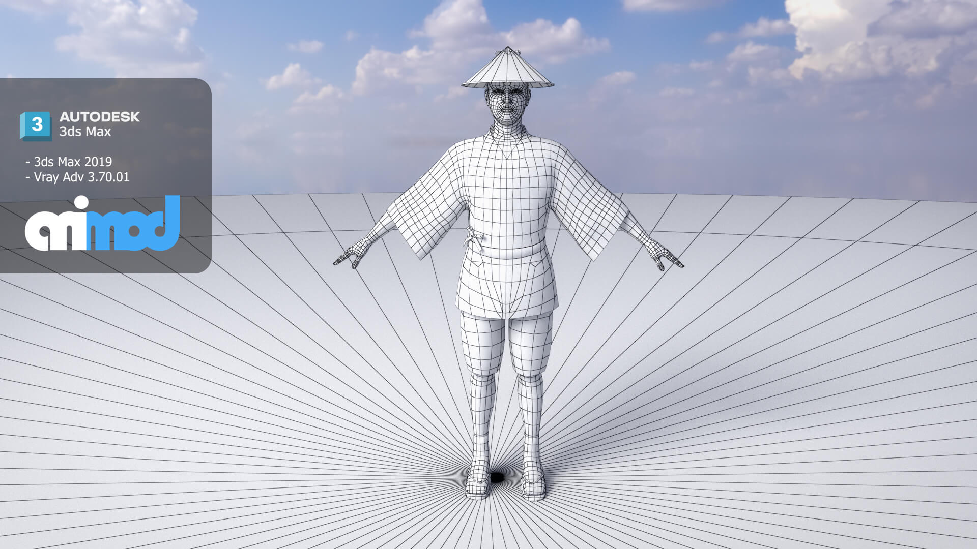 Porter Costume - 3D Model by animod